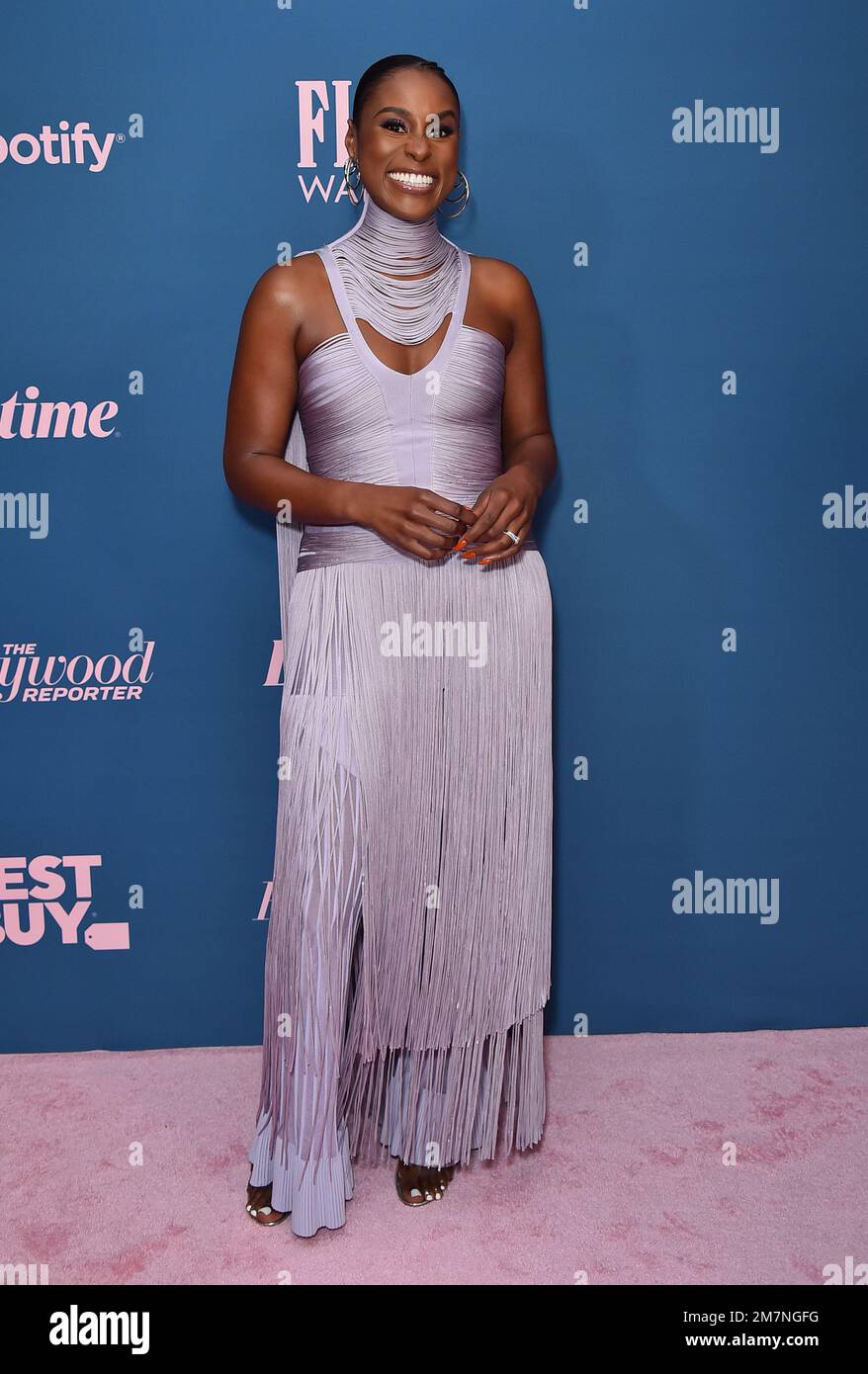 Issa Rae arrives at The Hollywood Reporter's Women in Entertainment ...