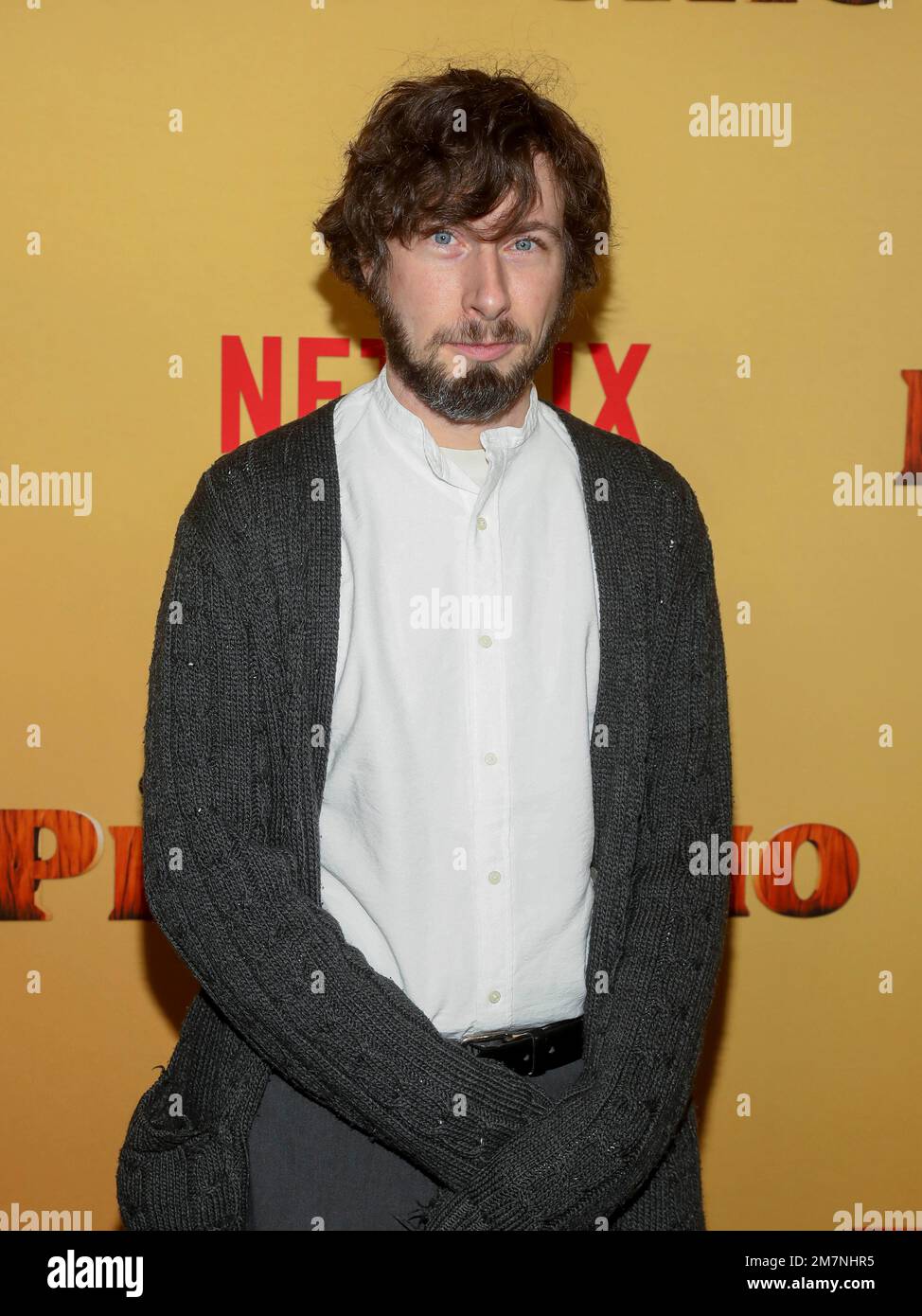 Writer Patrick McHale attends the premiere of "Guillermo del Toro's ...