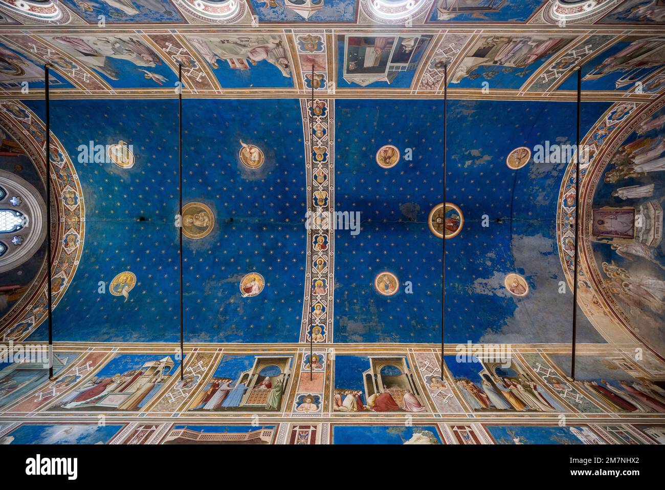 Fresco cycle by Giotto in the Scrovegni Chapel (Cappella degli ...