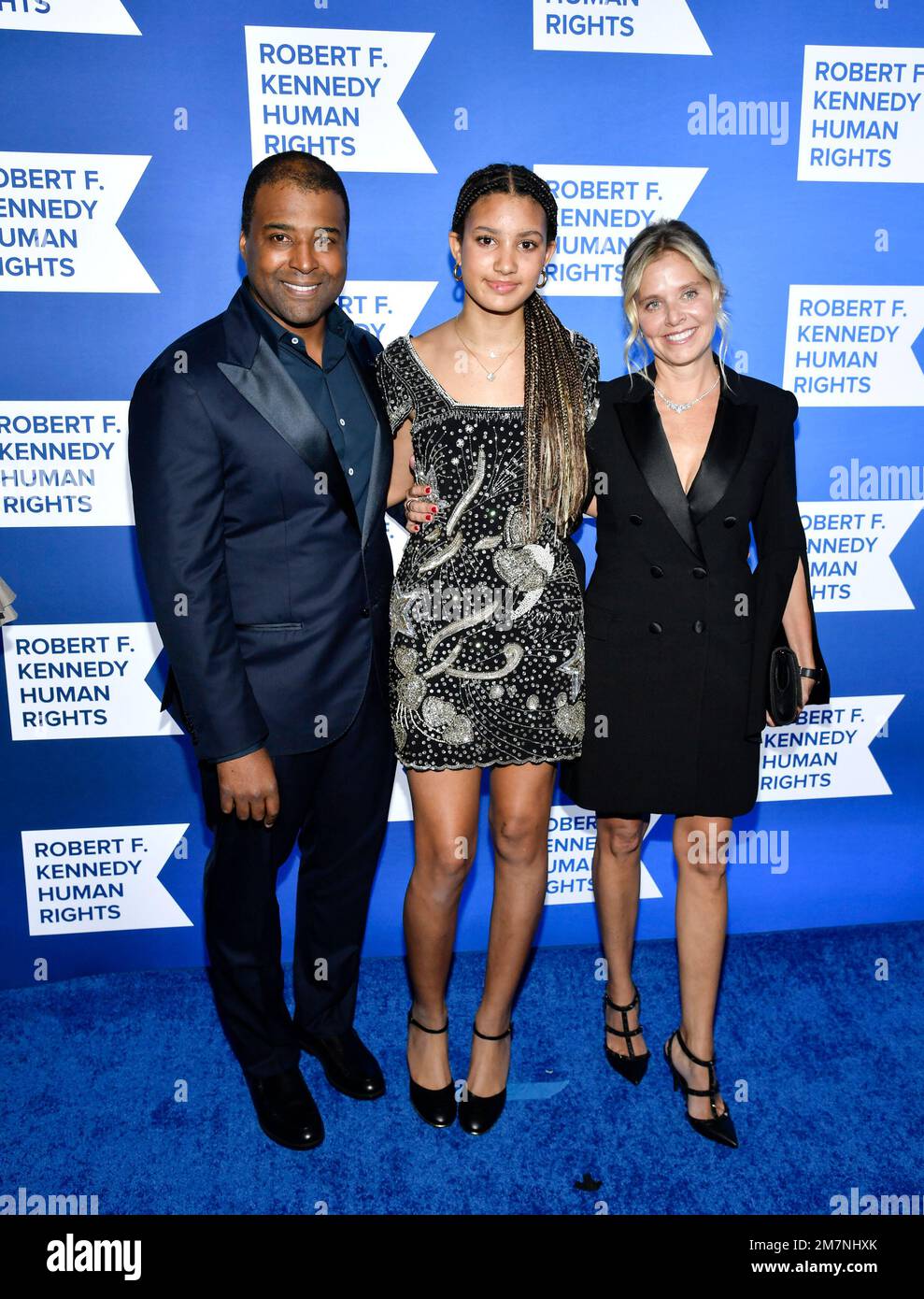 Siris co-founder and managing partner Frank Baker, left, poses with his wife Laura Day Baker and ...