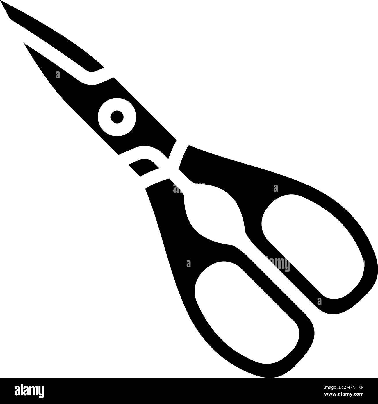 Kitchen shears Stock Vector Images - Alamy