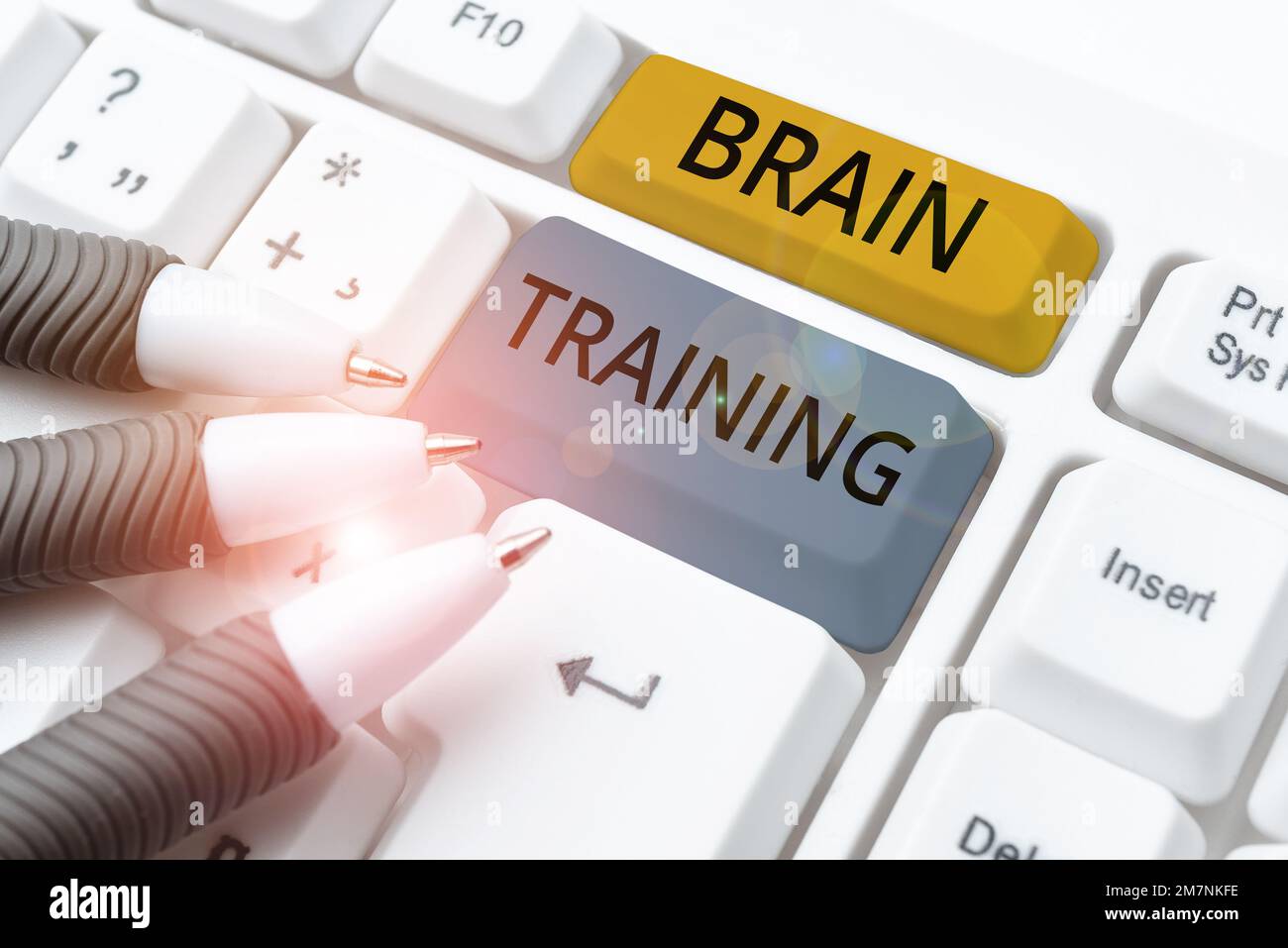 Conceptual caption Brain Training, Concept meaning mental activities to ...