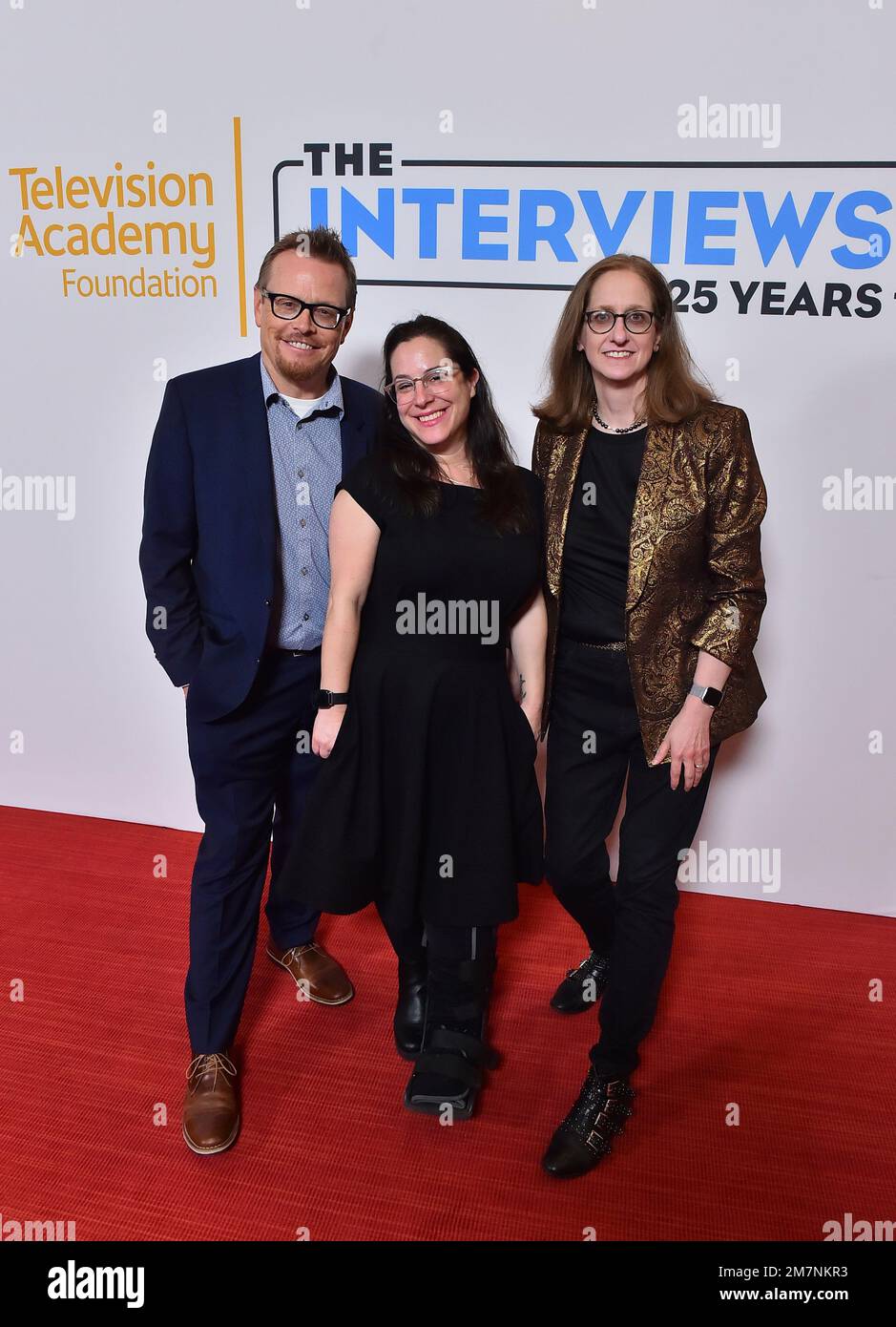 Michael Rosen, from left, Jenni Matz and Karen Herman are seen at The ...