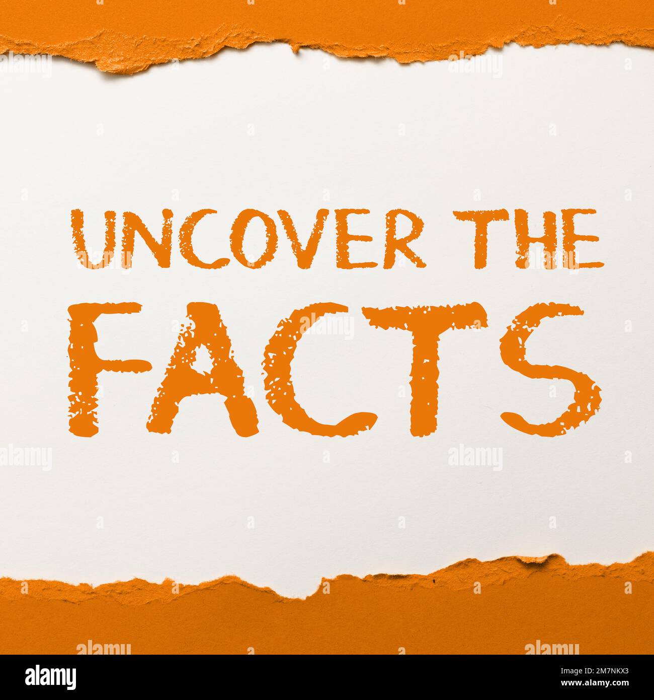 Sign displaying Uncover The Facts. Word for Find the truth and evidence ...
