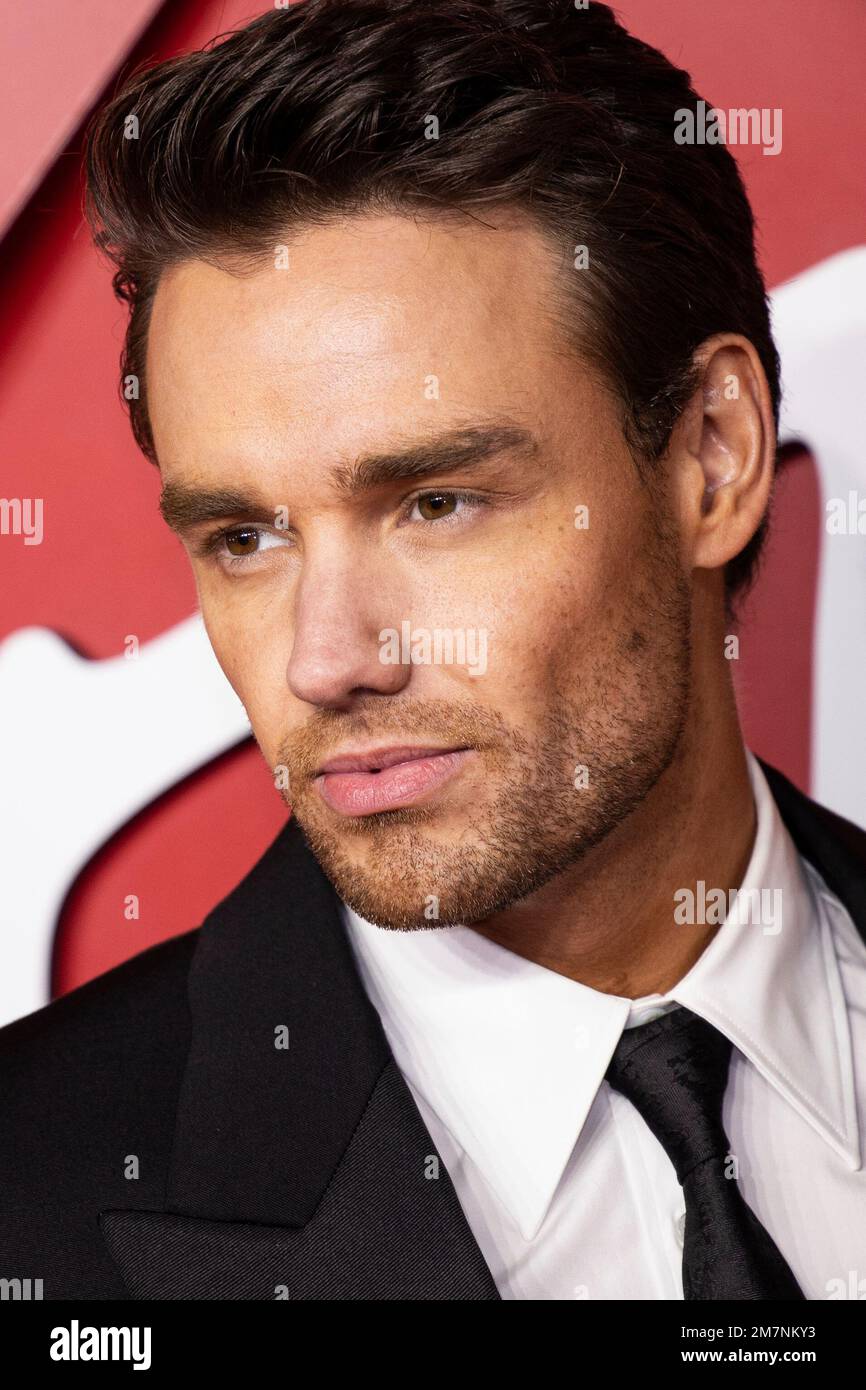 Liam Payne poses for photographers upon arrival at the British Fashion ...