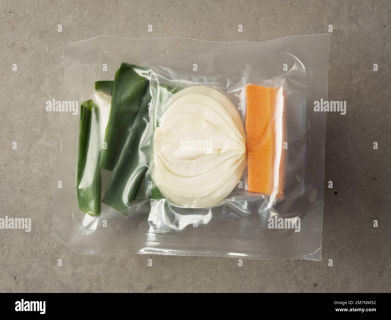 Packaged Meal Kit, Packaged Food Ingredients Stock Photo - Alamy