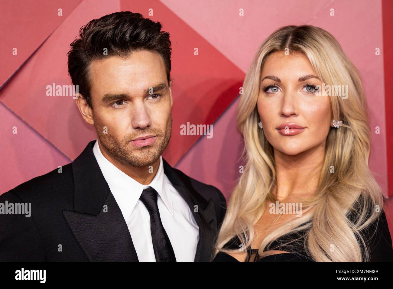 Liam Payne and Kate Cassidy pose for photographers upon arrival at the ...