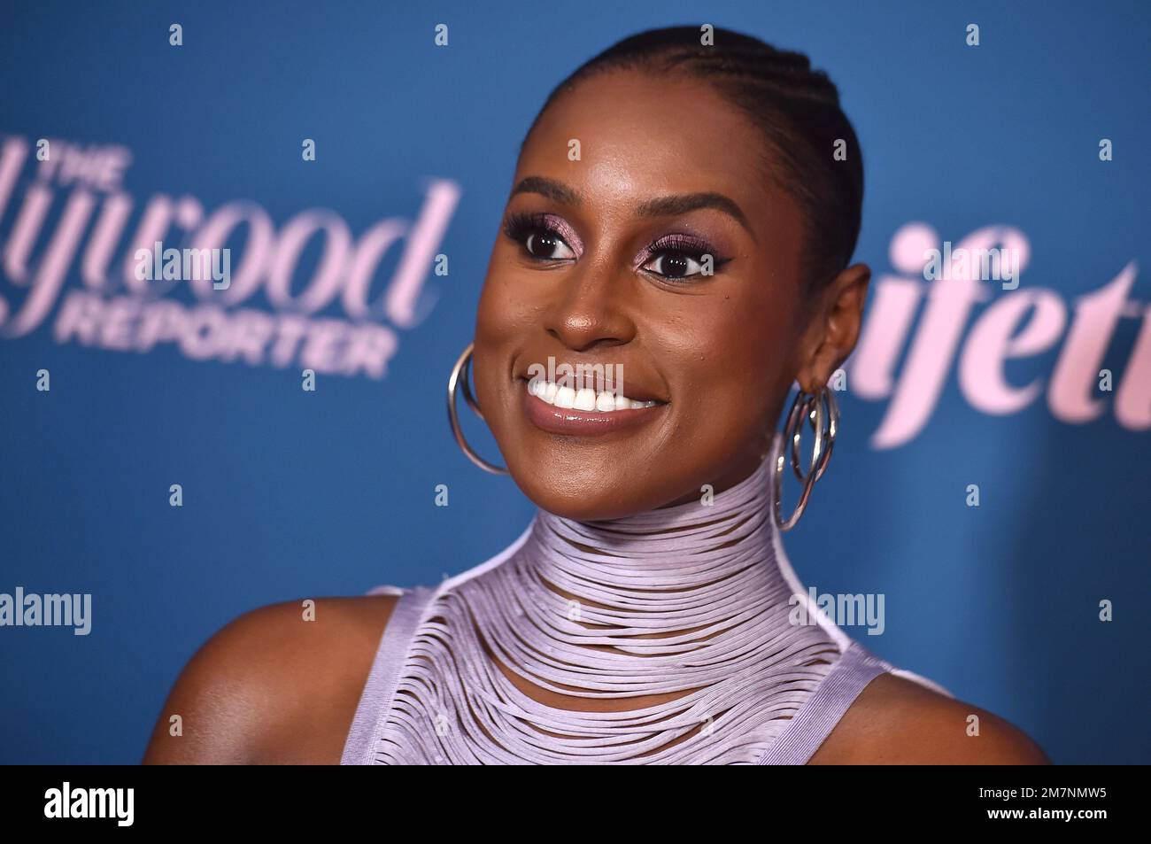 Issa Rae arrives at The Hollywood Reporter's Women in Entertainment ...