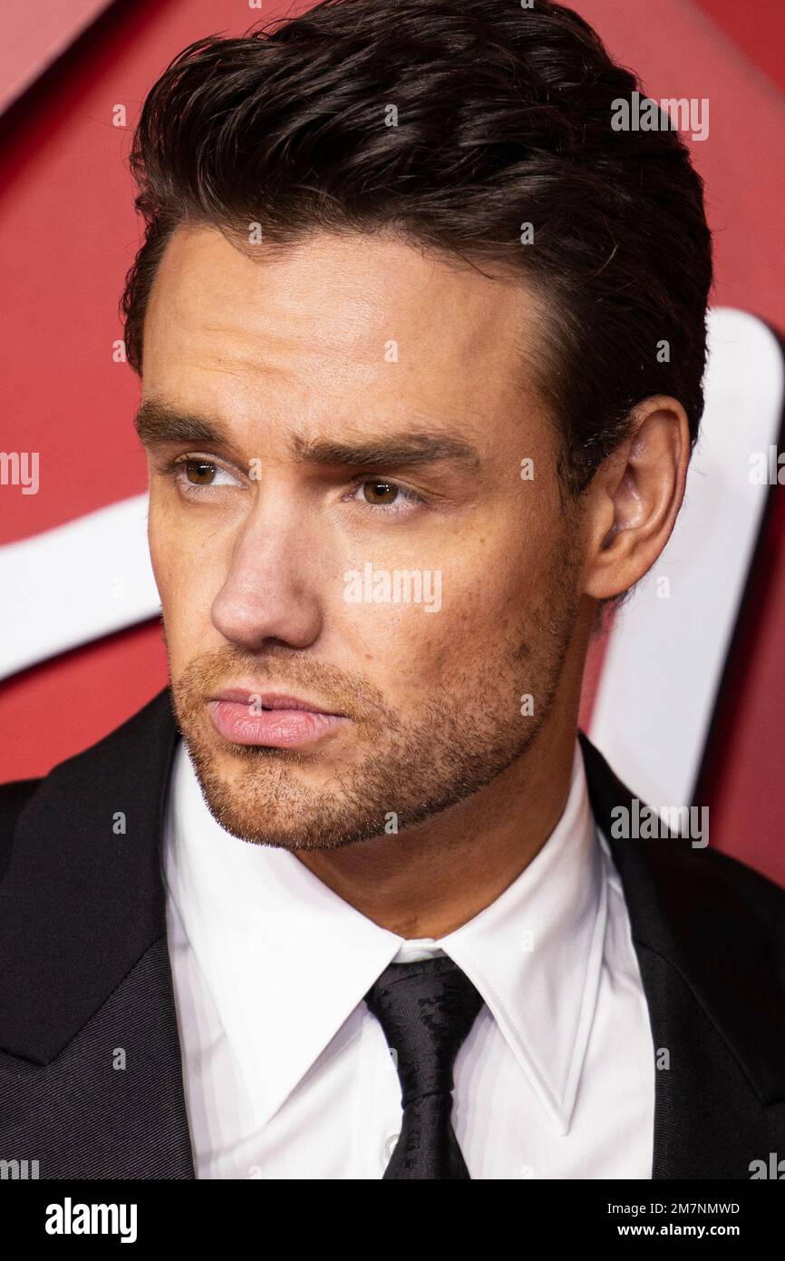 Liam Payne poses for photographers upon arrival at the British Fashion ...