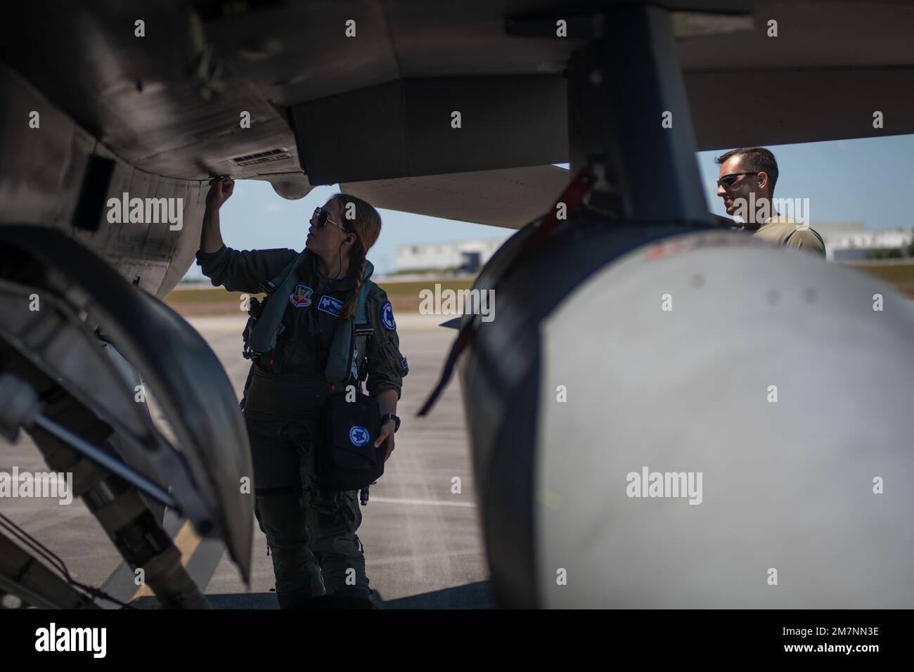 U.S. Air Force 1st Lt. Miranda ‘T-Rex’ Jones, pilot, 157th Fighter ...