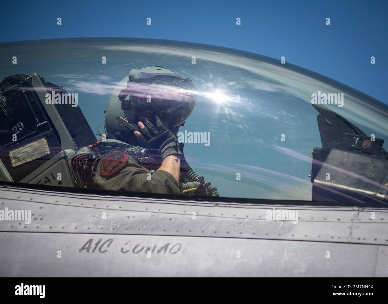 U.S. Air Force 1st Lt. Miranda ‘T-Rex’ Jones, pilot, 157th Fighter ...