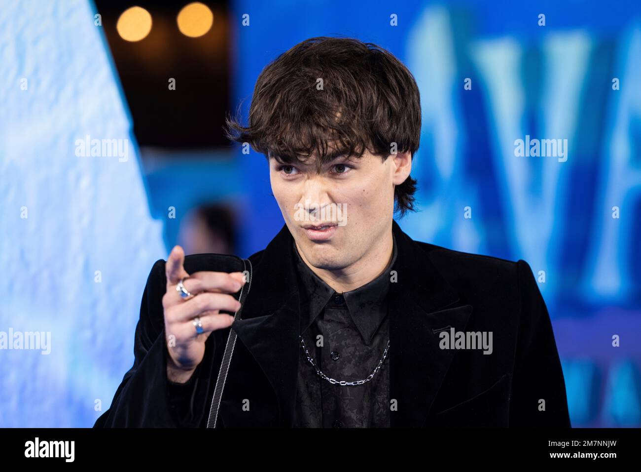 Jamie Flatters poses for photographers upon arrival at the World ...