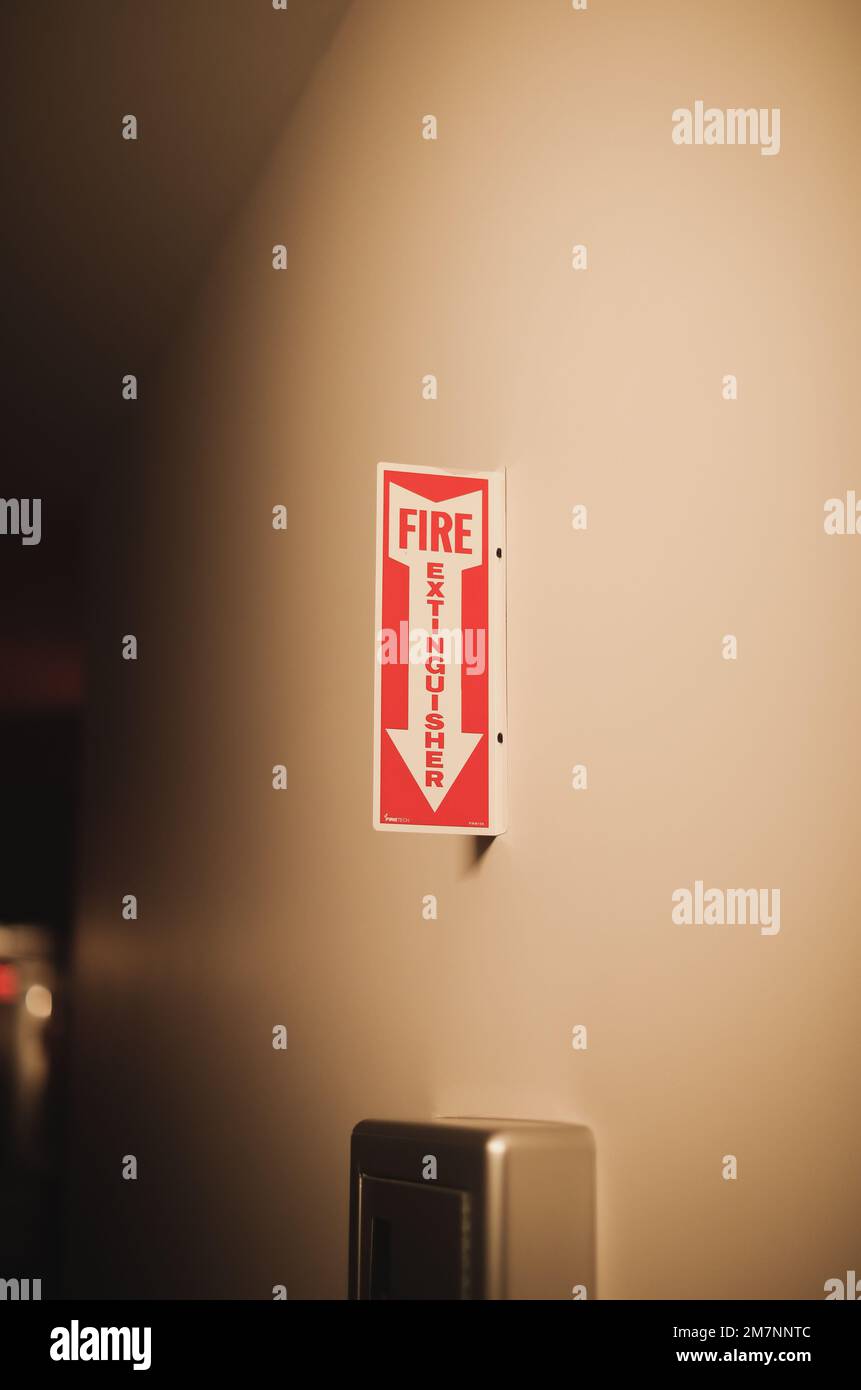 fire extinguisher signs emergency lights exit safety evacuation rescue ...
