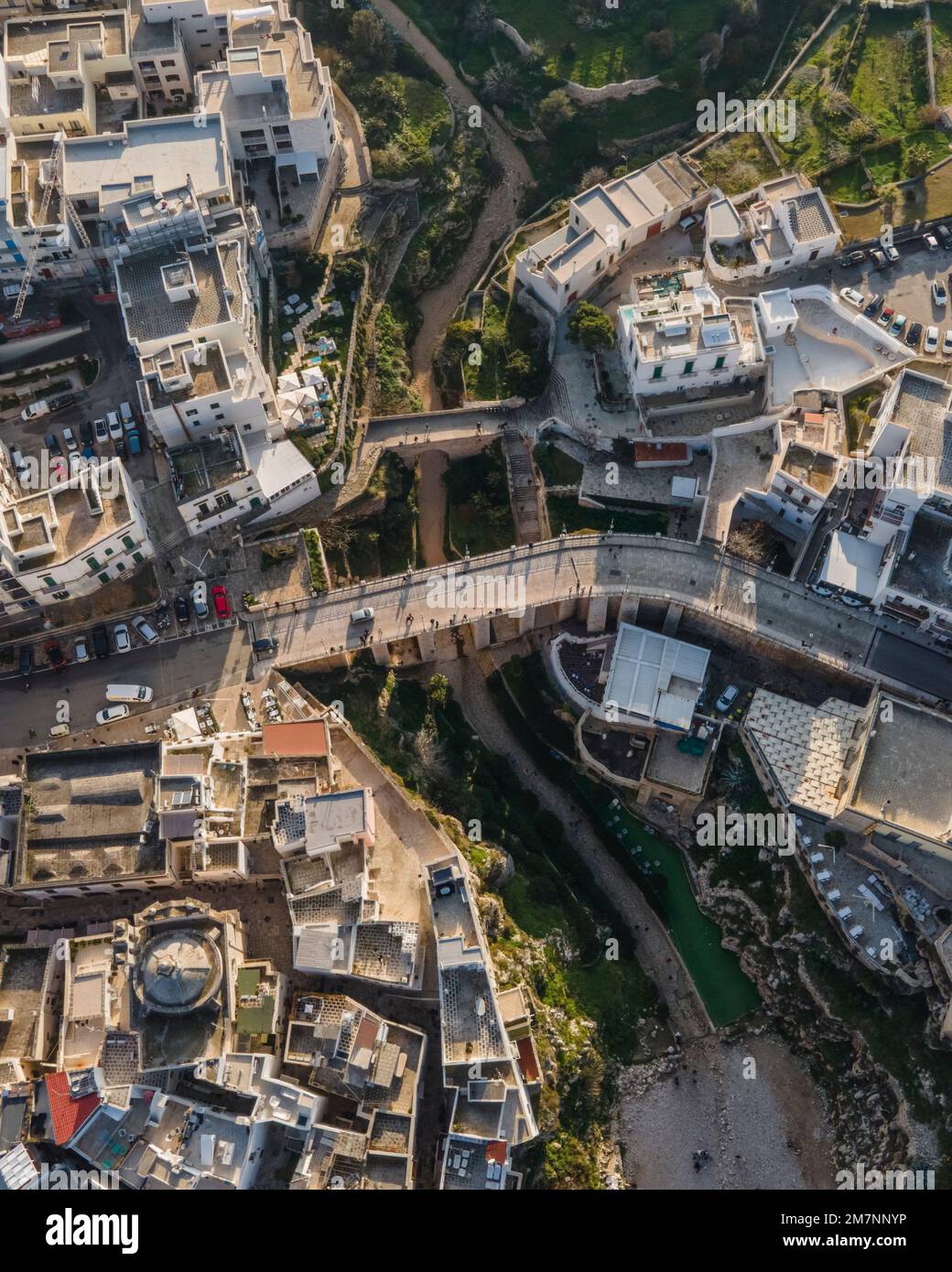 Historic old town of monopoli in italy hi-res stock photography and ...