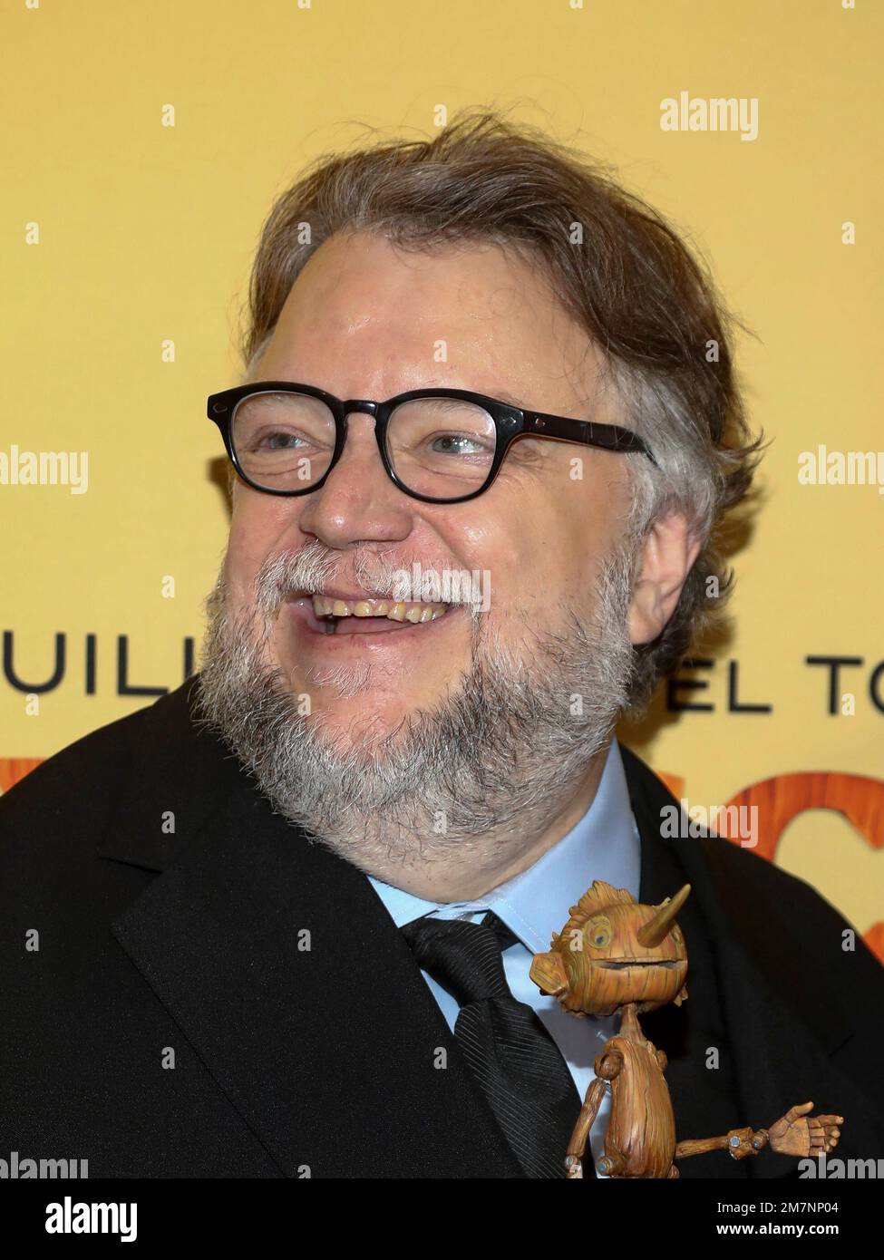 Director Guillermo del Toro attends the premiere of "Guillermo del Toro ...
