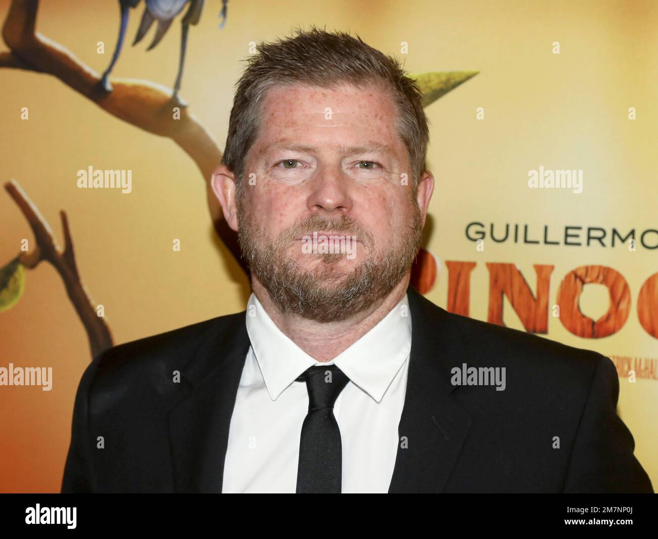 Producer Corey Campodonico attends the premiere of "Guillermo del Toro ...