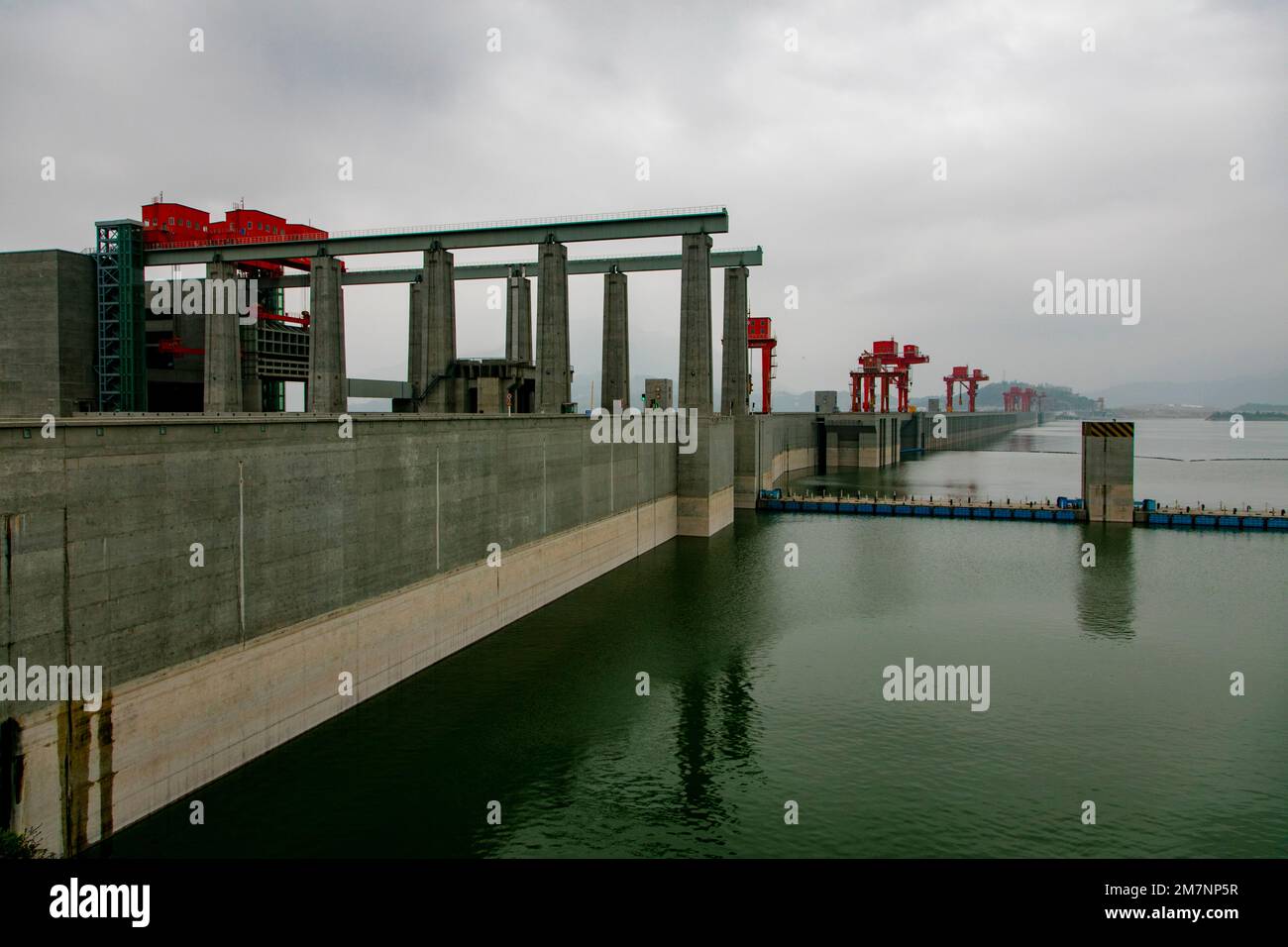The Three Gorges Dam Project, Yangtze River, China Stock Photo - Alamy