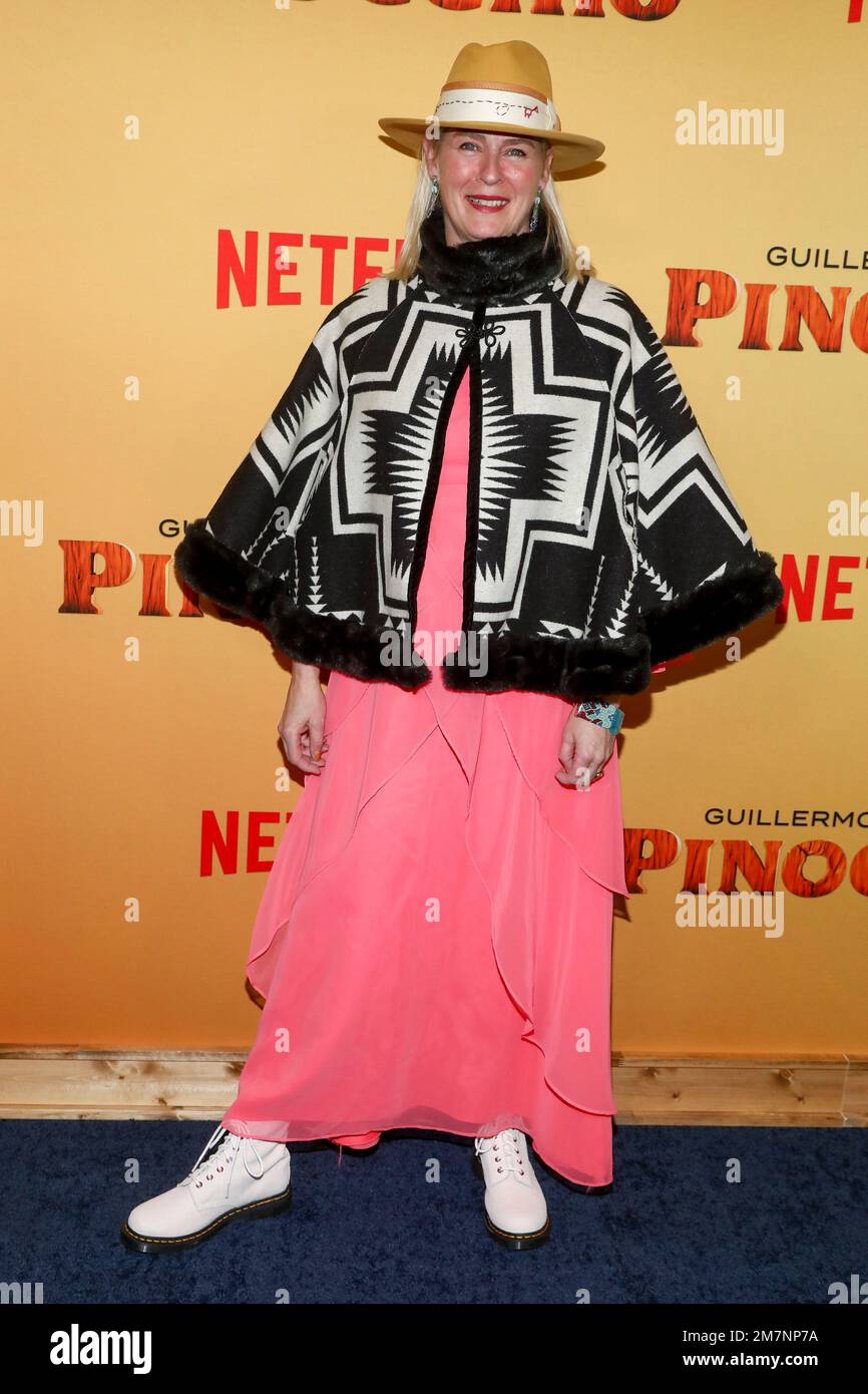 Georgina Hayns attends the premiere of "Guillermo del Toro's Pinocchio ...