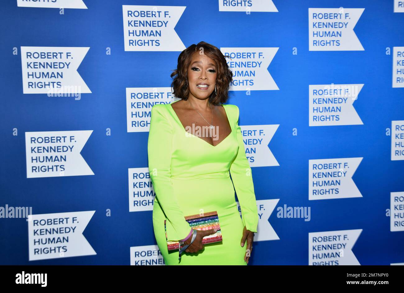 Gayle King attends the Robert F. Kennedy Human Rights Ripple of Hope ...