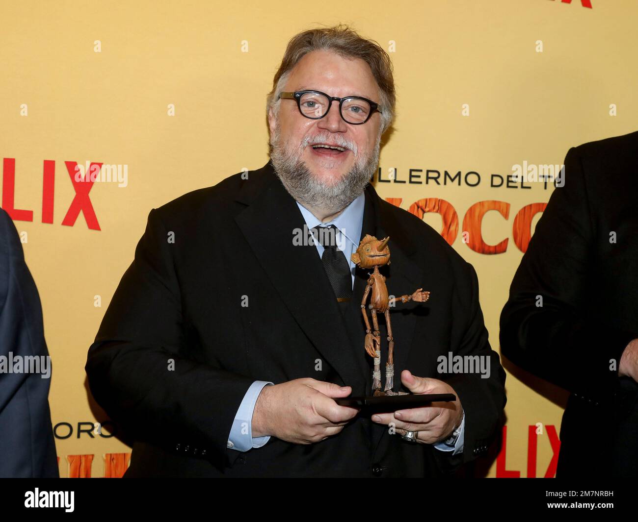 Director Guillermo del Toro attends the premiere of "Guillermo del Toro ...