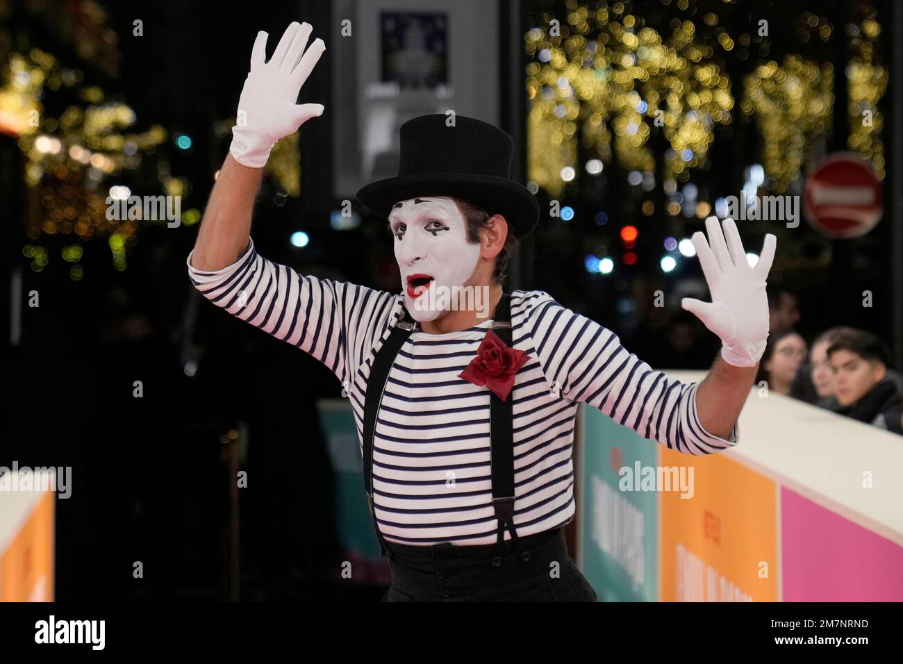 A dancer performs for the World Premiere of the Netflix Series "Emily ...