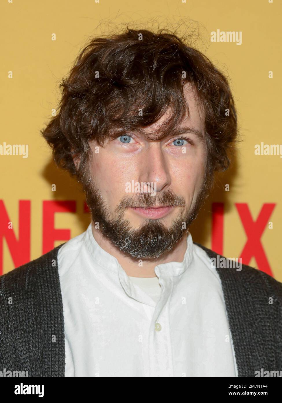 Writer Patrick McHale attends the premiere of "Guillermo del Toro's ...