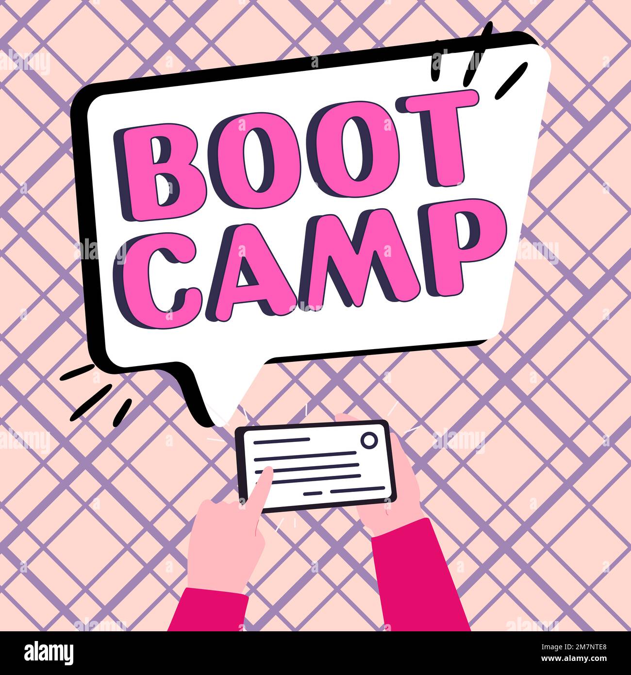 Inspiration showing sign Boot Camp. Concept meaning Military training ...