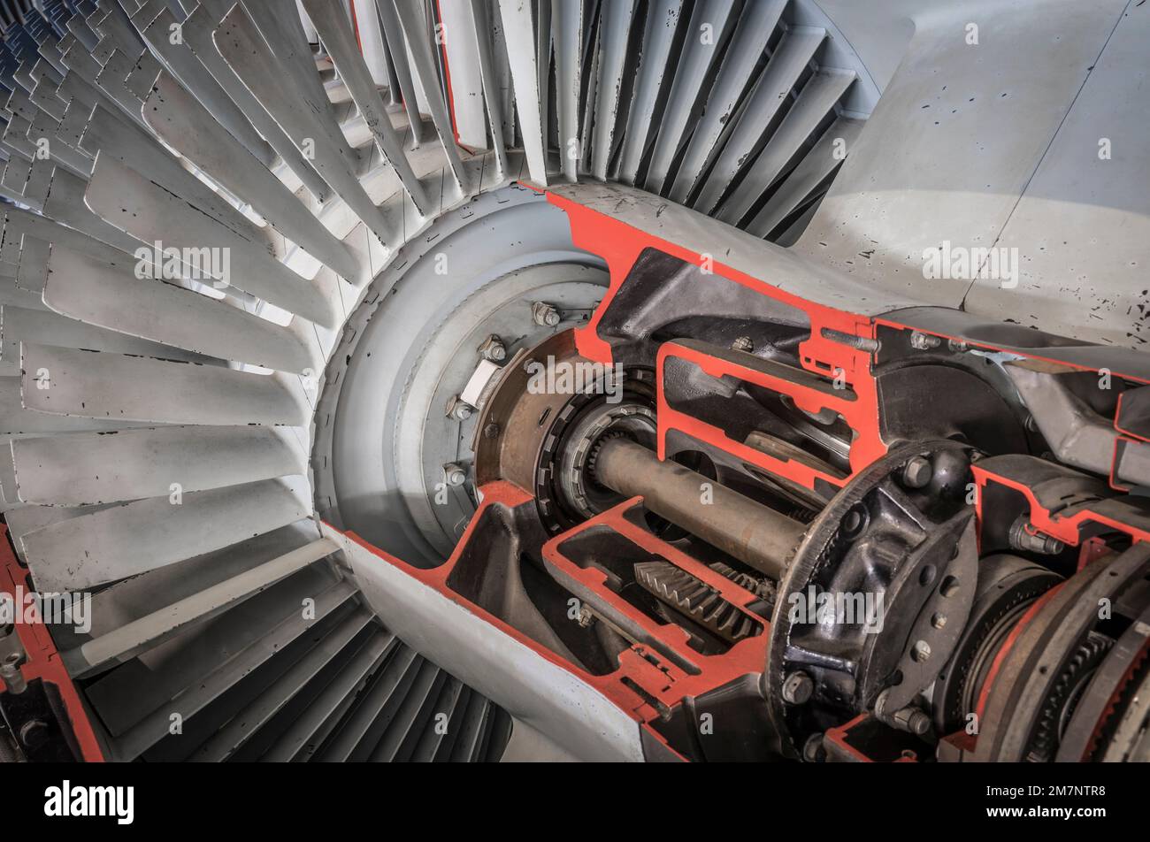 jet engine close up Stock Photo - Alamy