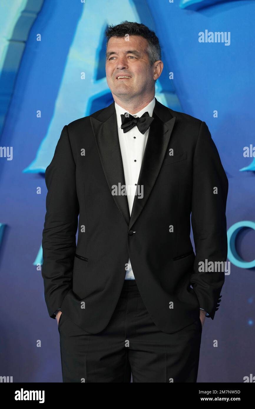 Eric Saindon poses for photographers upon arrival at the World premiere ...