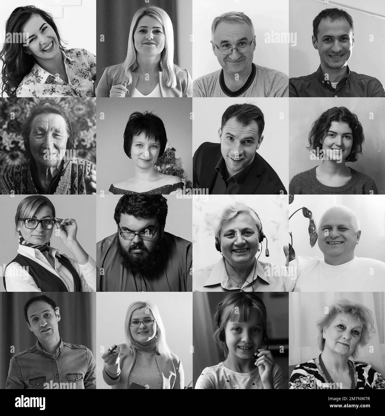 Beautiful people in front of a dark background Stock Photo - Alamy