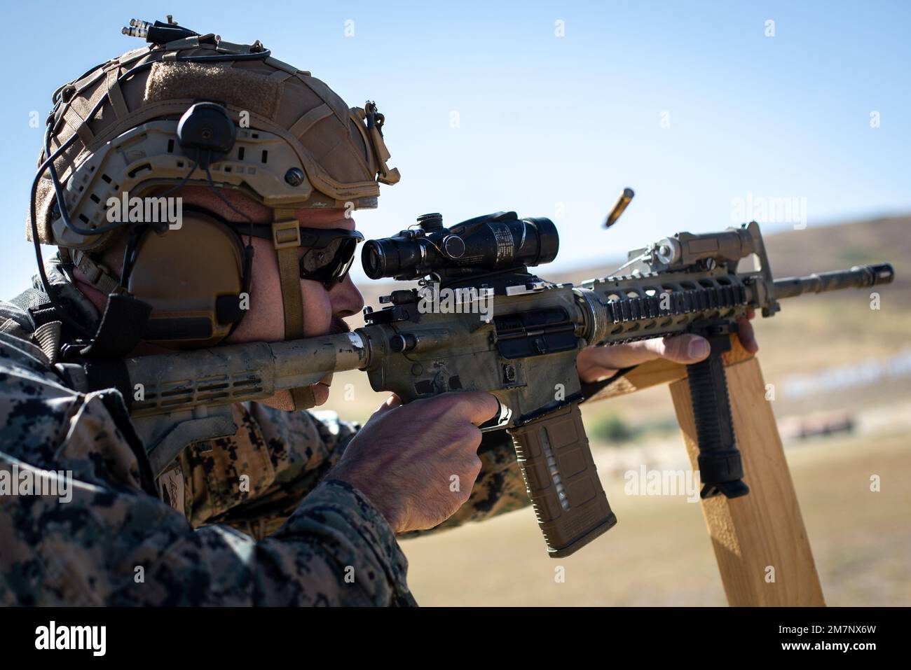U.S. Marine Sgt. Kennedy Ralph, a joint terminal attack controller with Alpha Company, 1st Light ...