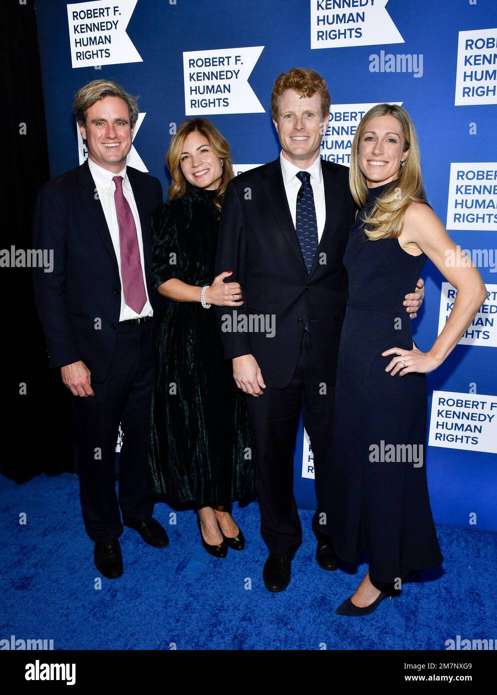Matthew Rauch Kennedy, left, and wife Katherine Lee Manning pose with ...