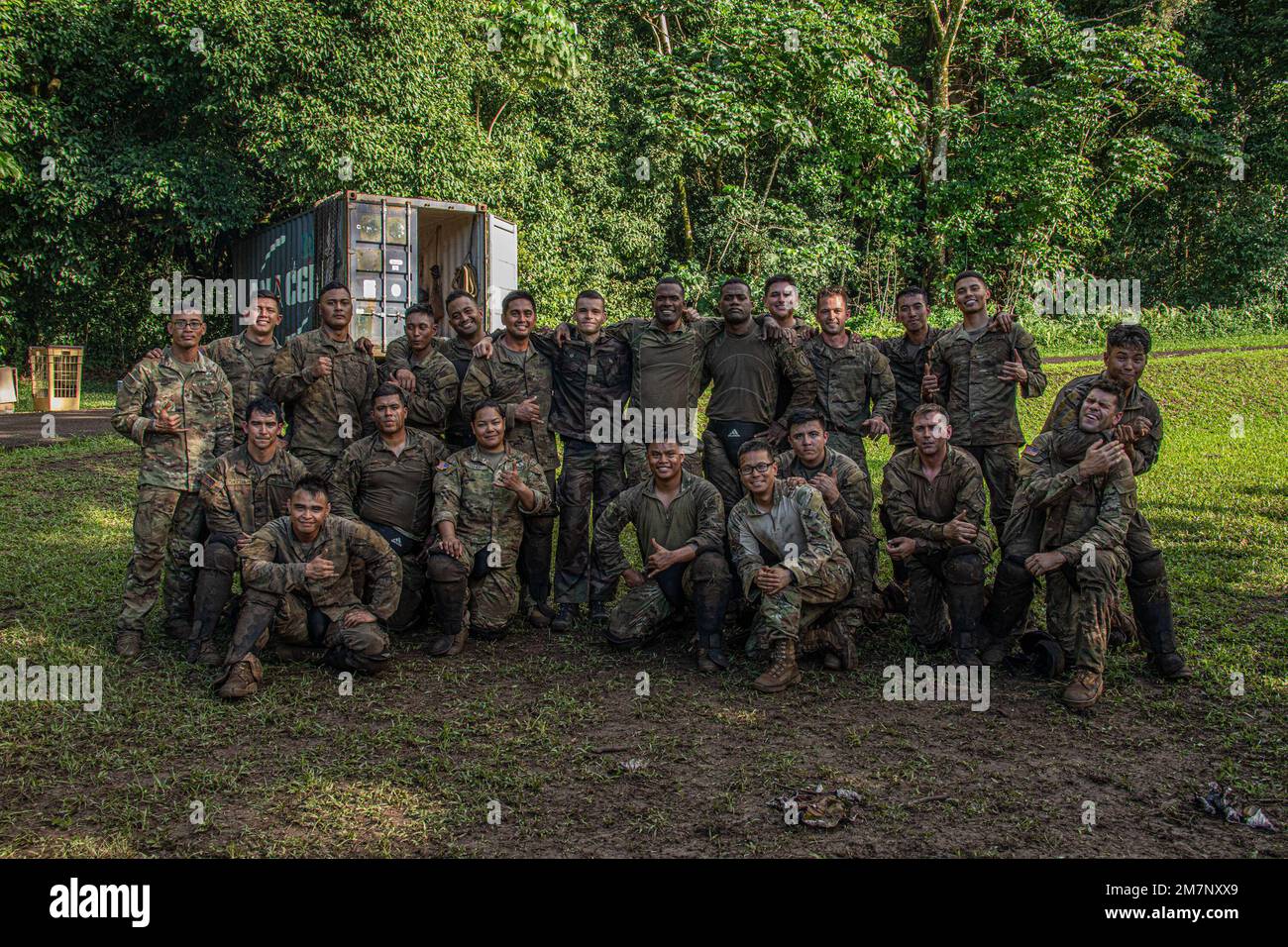 A French chief sergeant instructs 100th Battalion, 442nd Infantry ...