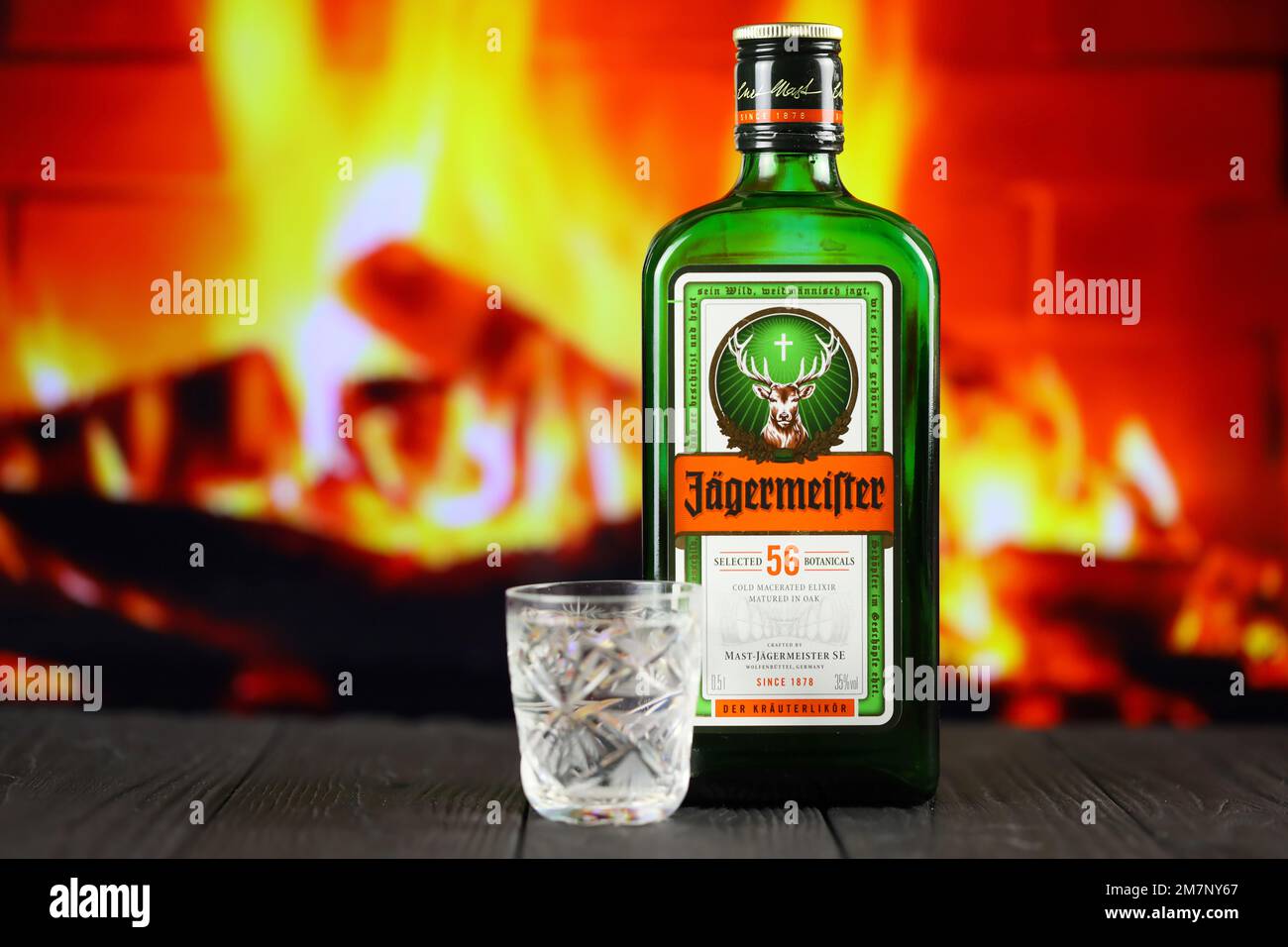Jagermeister old hi-res stock photography and images - Alamy