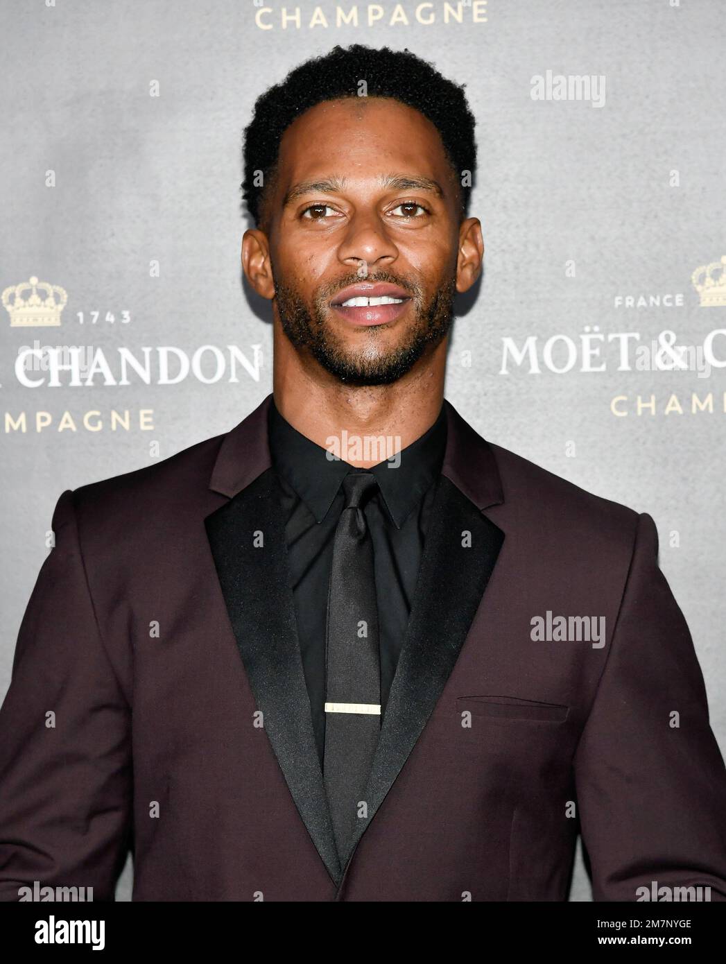Victor Cruz attends the Moet & Chandon holiday season celebration at ...