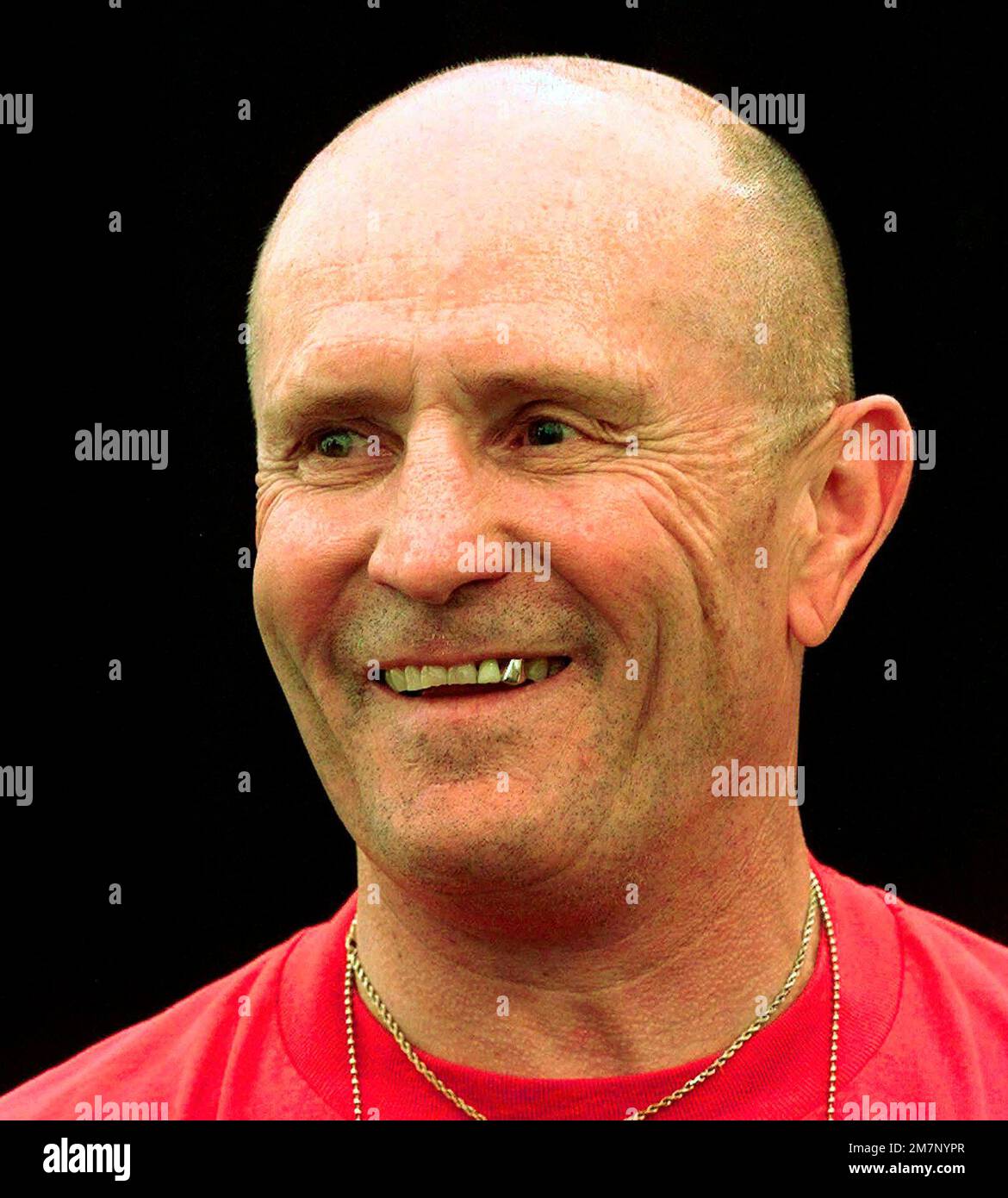 FILE - Referee Mills Lane smiles during undercard weigh-ins for the ...