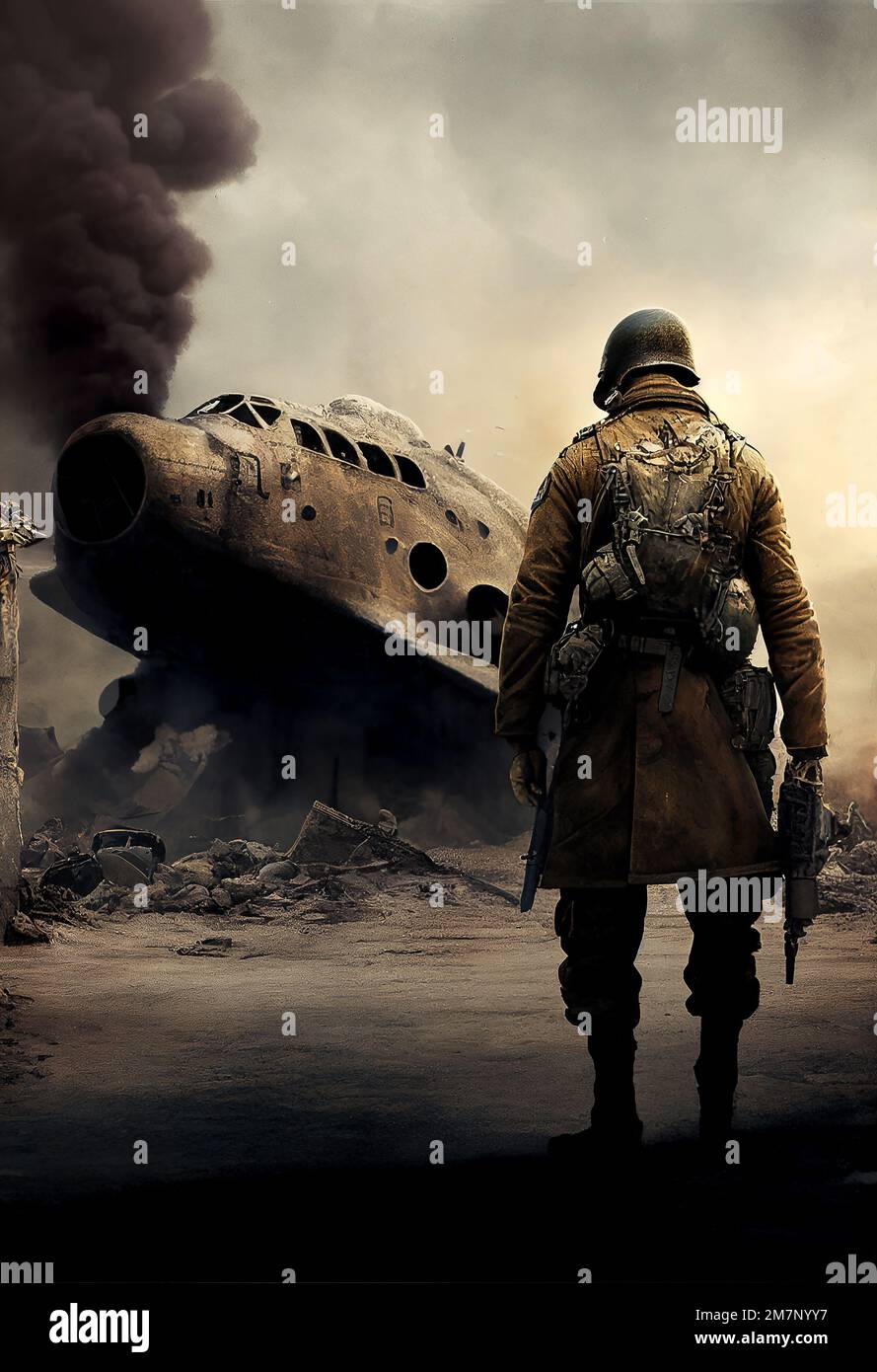 Army soldier rifle war military landscape hi-res stock photography and ...