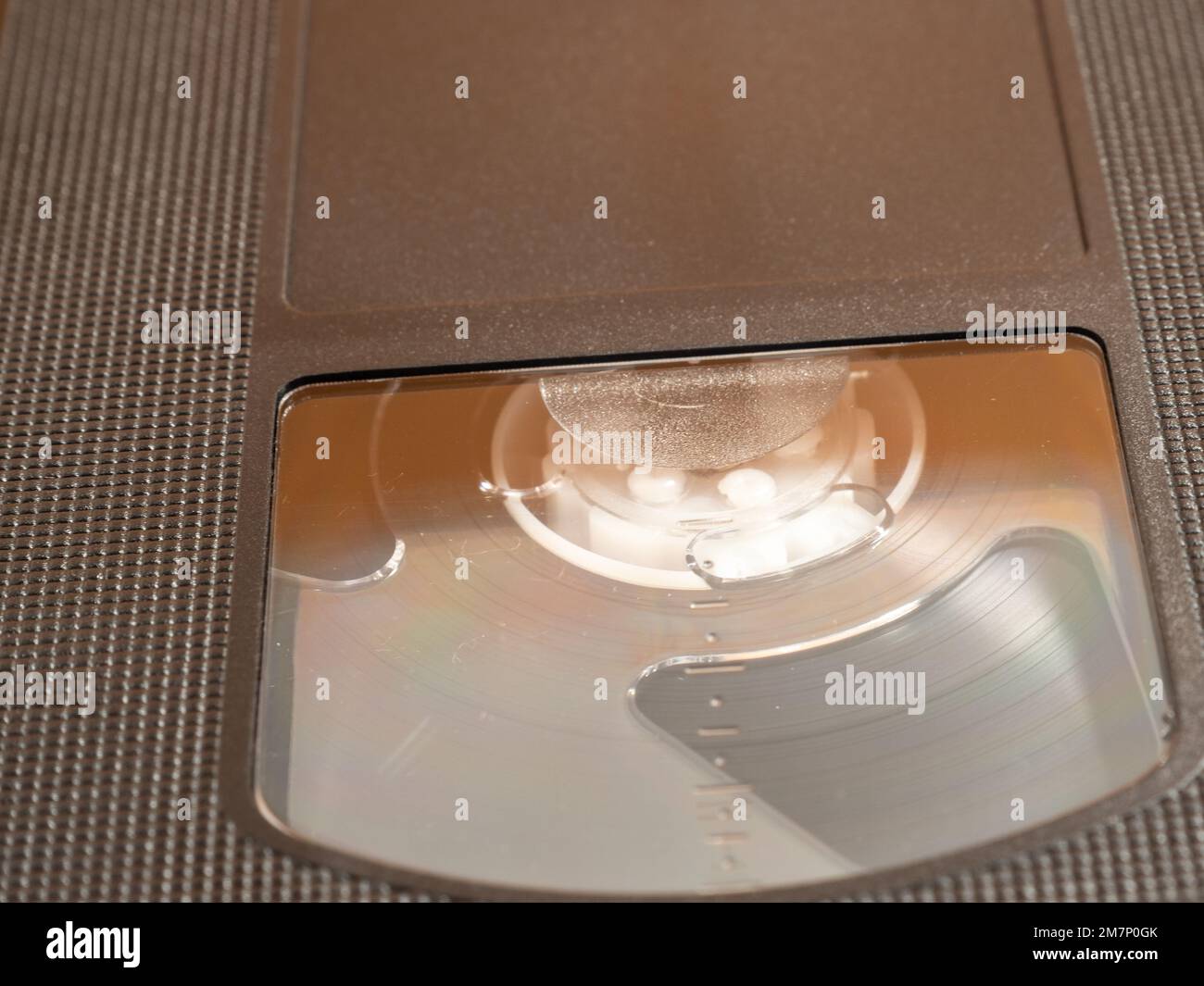 Old VHS cassettes. Retro video cassettes. Close-up. VHS video cassettes ...