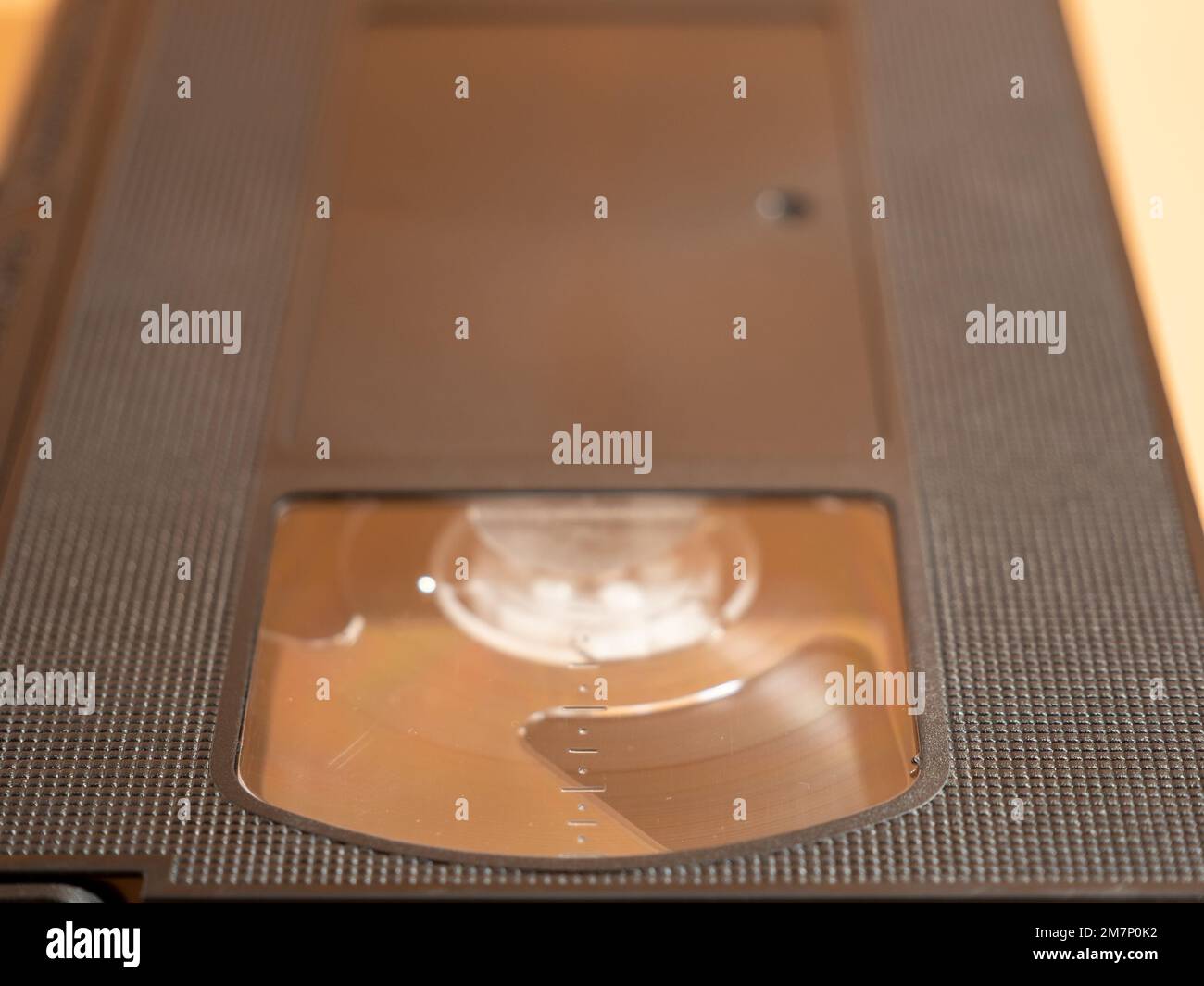 Old VHS cassettes. Retro video cassettes. Close-up. VHS video cassettes ...