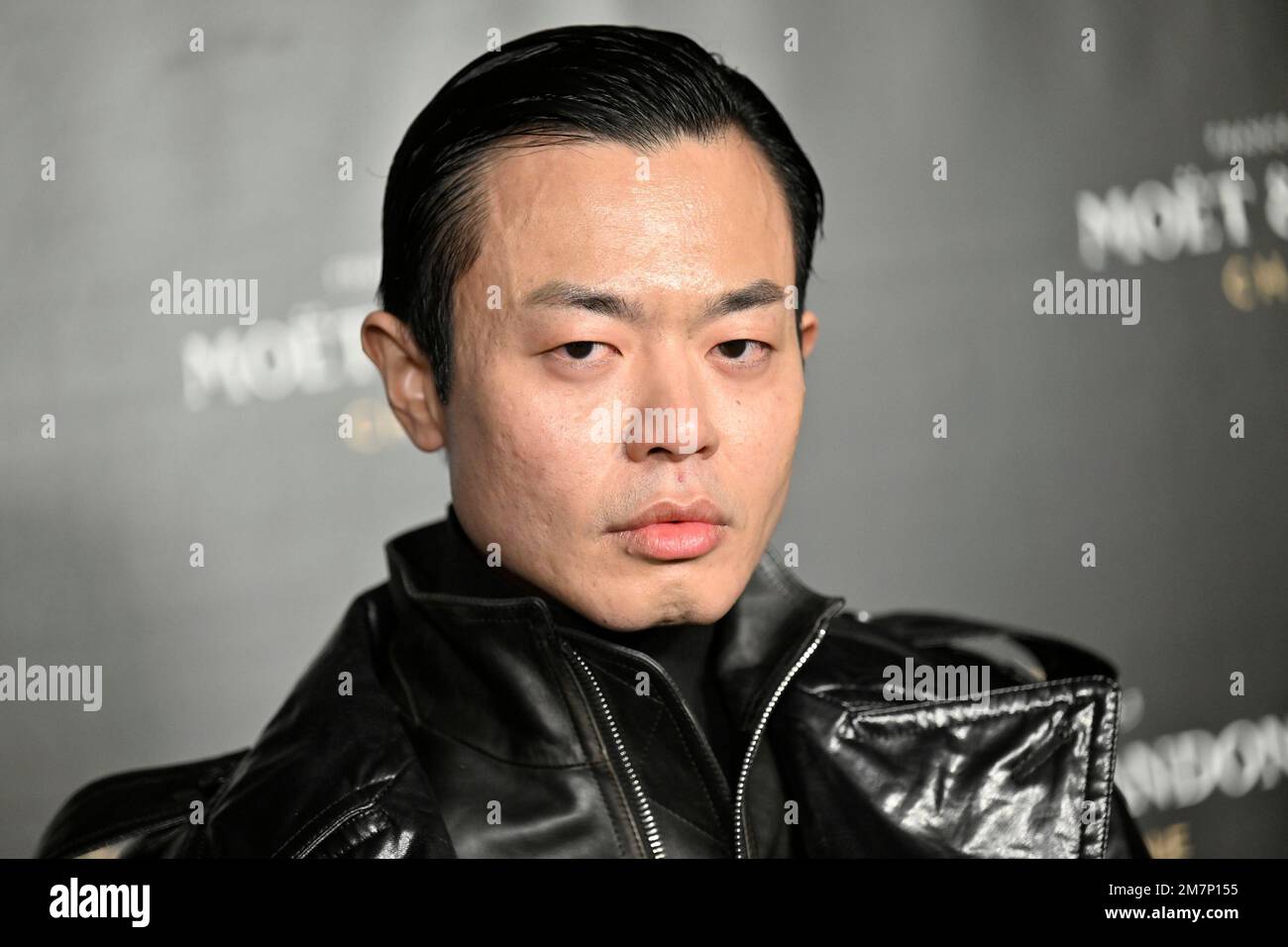 Ezra Williams attends the Moet & Chandon holiday season celebration at ...