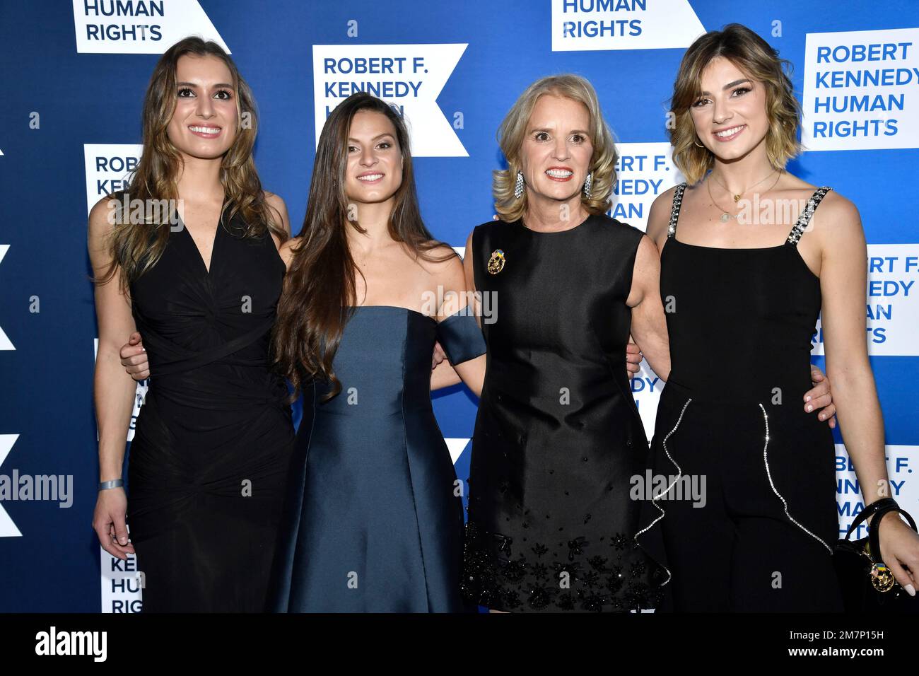 Mariah Kennedy-Cuomo, from left, Cara Kennedy-Cuomo, Kerry Kennedy, and ...