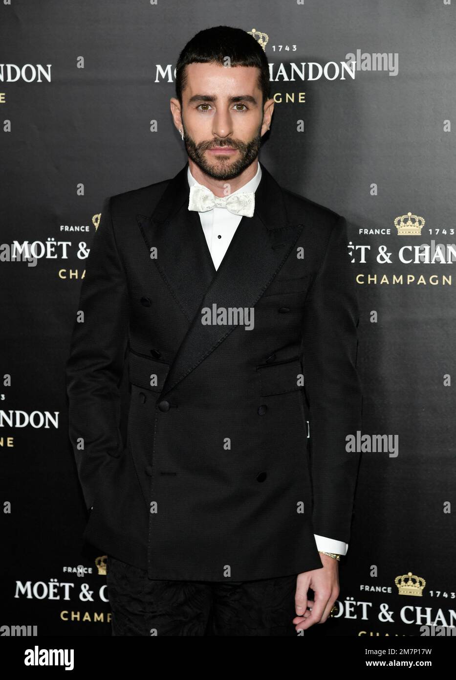 Pelayo Díaz attends the Moet & Chandon holiday season celebration at ...