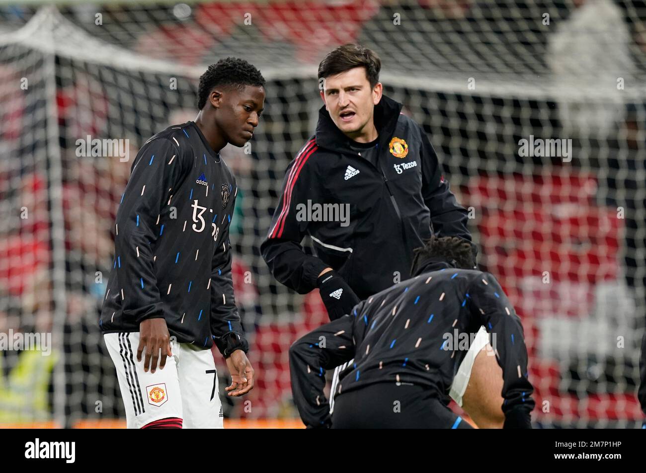 Manchester, England, 10th January 2023. Tyrell Malacia of Manchester ...