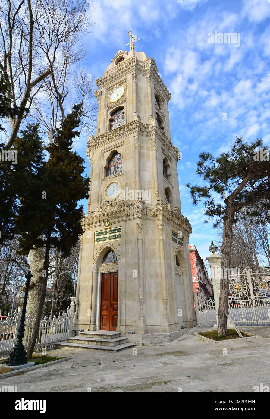 Yildiz Clock Tower - Istanbul - TURKEY Stock Photo - Alamy