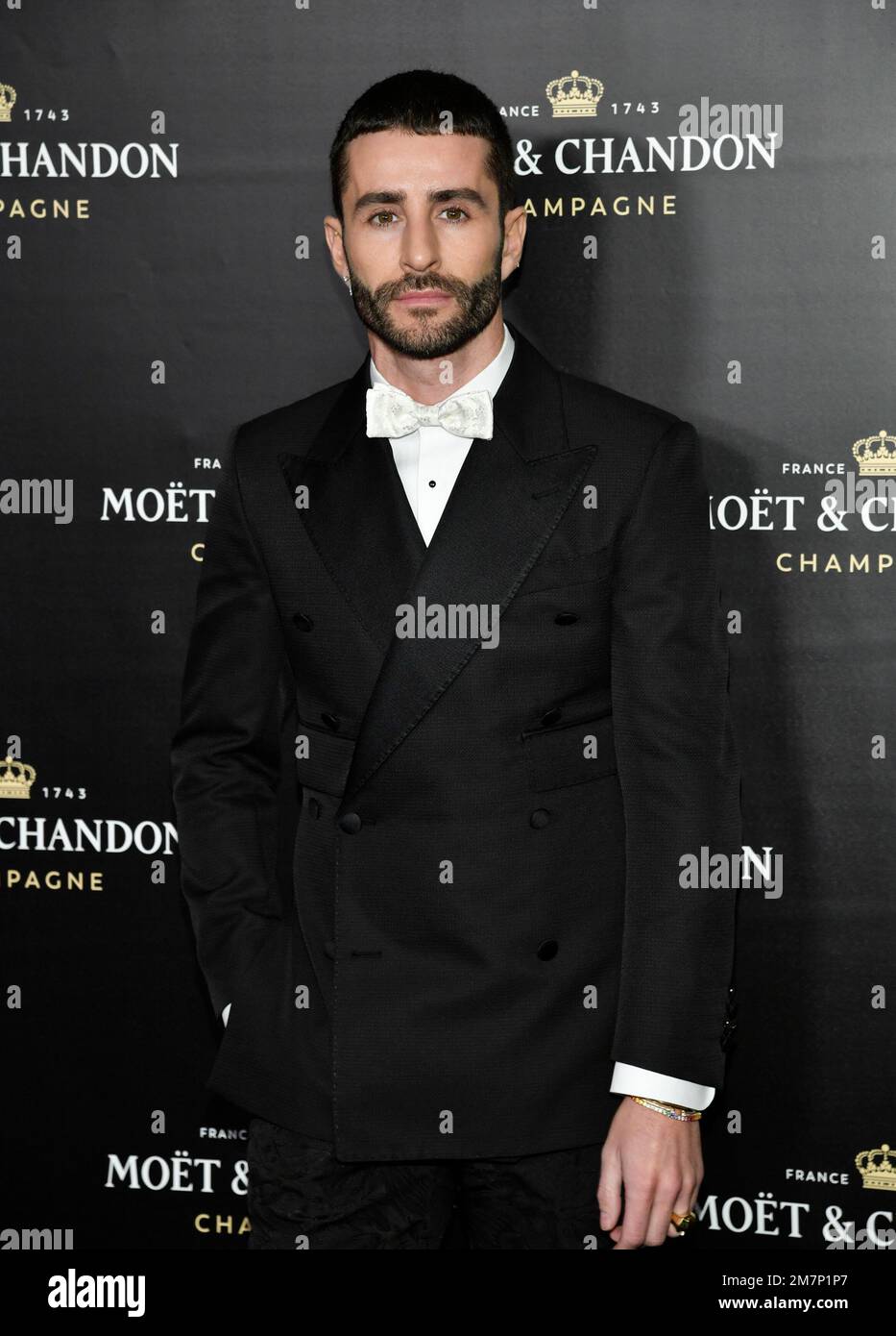 Pelayo Díaz attends the Moet & Chandon holiday season celebration at ...