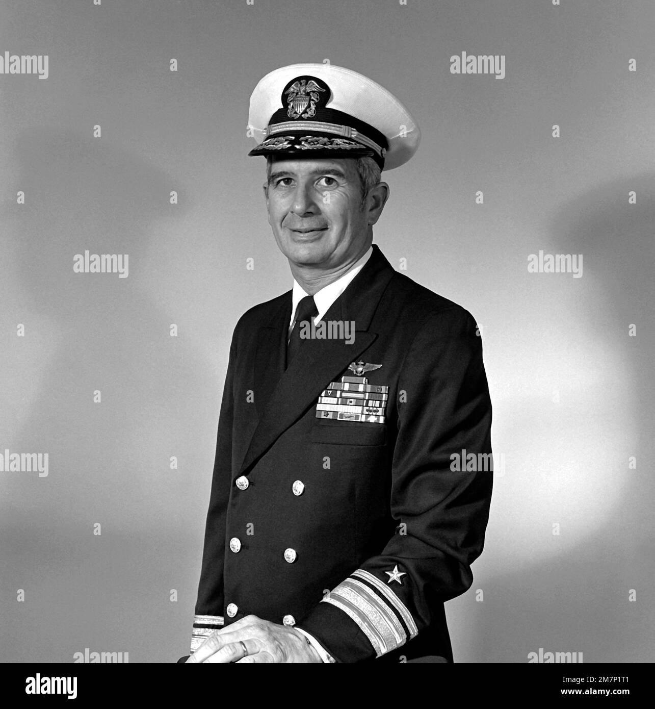 RADM James E. McCardell, USN (covered). Country: Unknown Stock Photo ...
