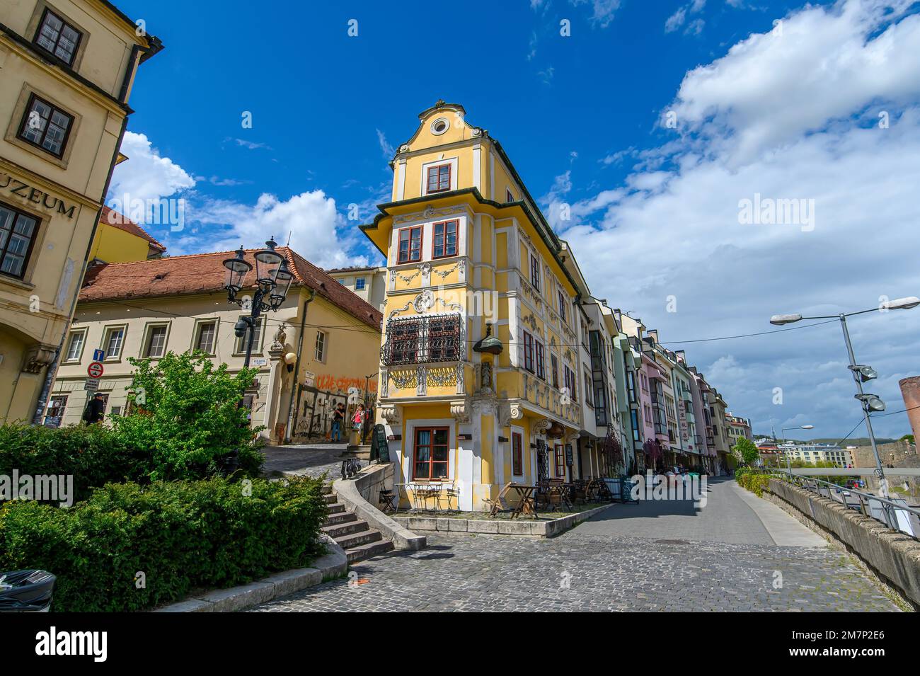 Bratislava, Slovakia. Beautiful old building of House of the Good ...