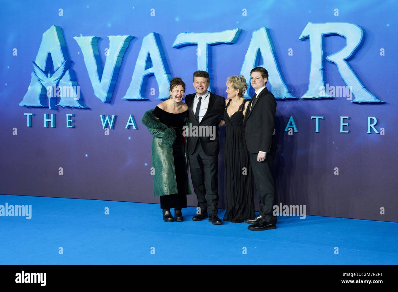 Ruby Ashbourne Serkis, Andy Serkis, Lorraine Ashbourne, and Louis ...
