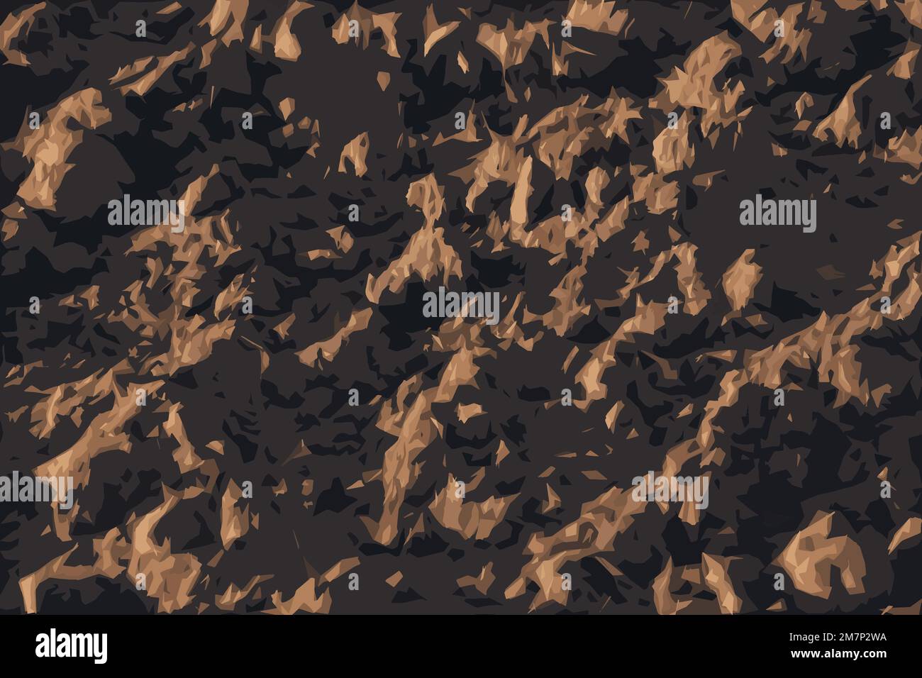 Realistic illustration of soil texture background. Fertile soil ...