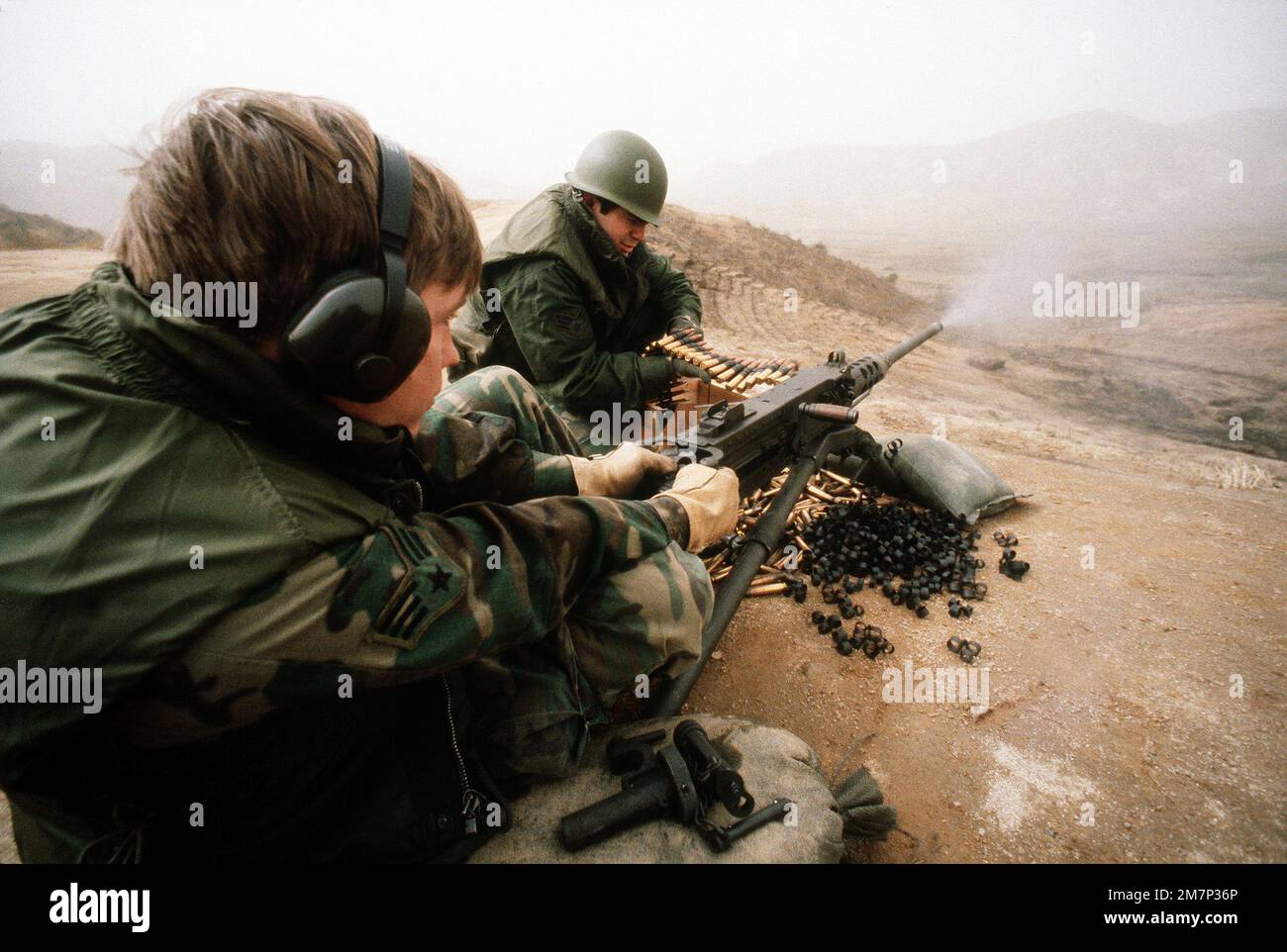 50 caliber machine gun position hi-res stock photography and images - Alamy